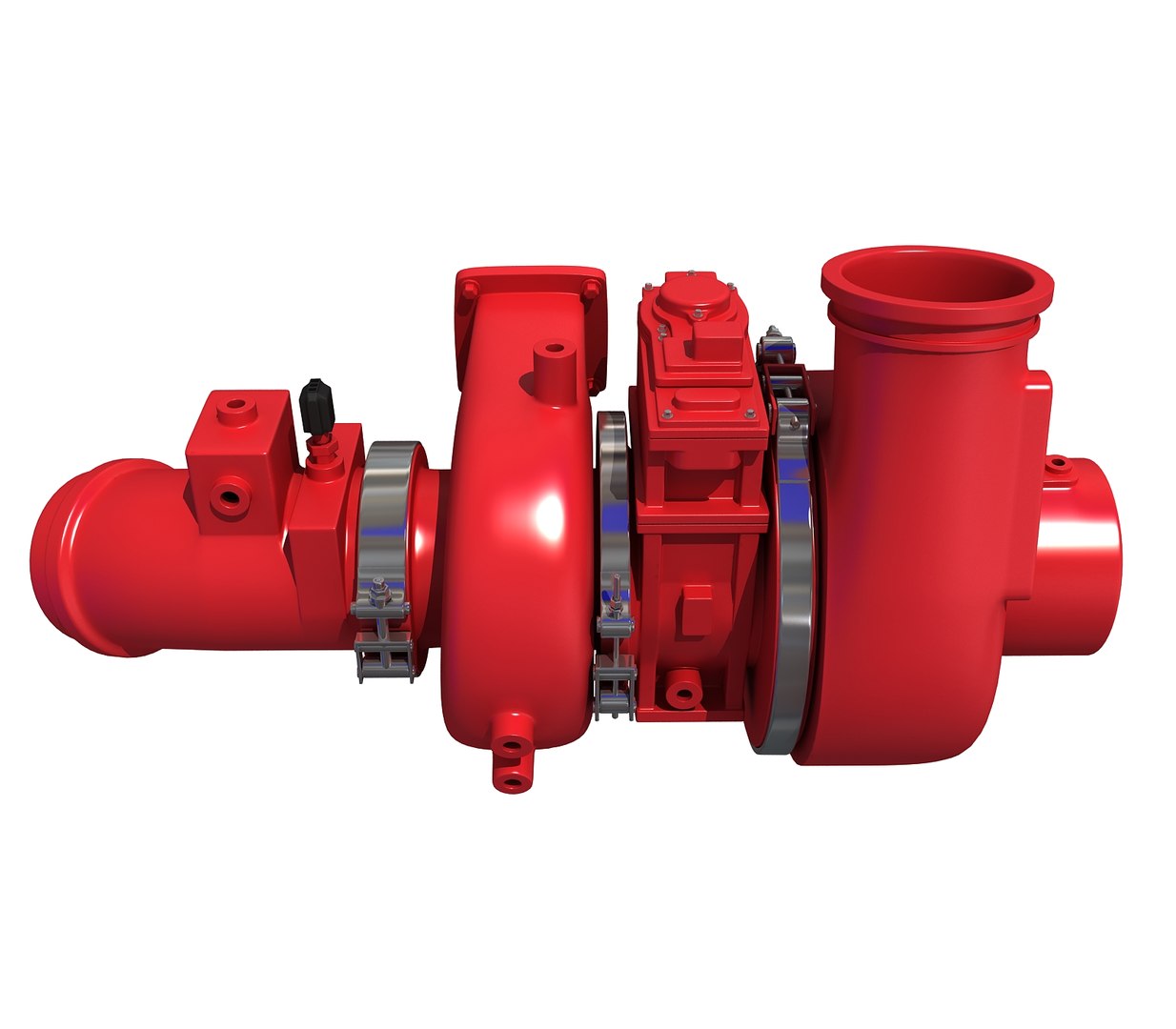 Engine turbo 3D - TurboSquid 1174671