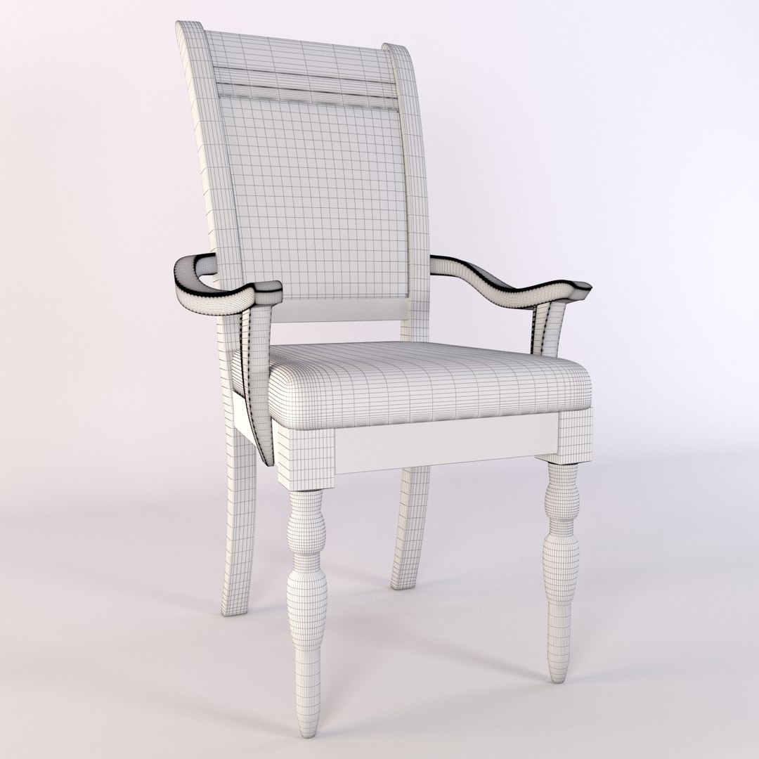 3D classic chair - TurboSquid 1382614