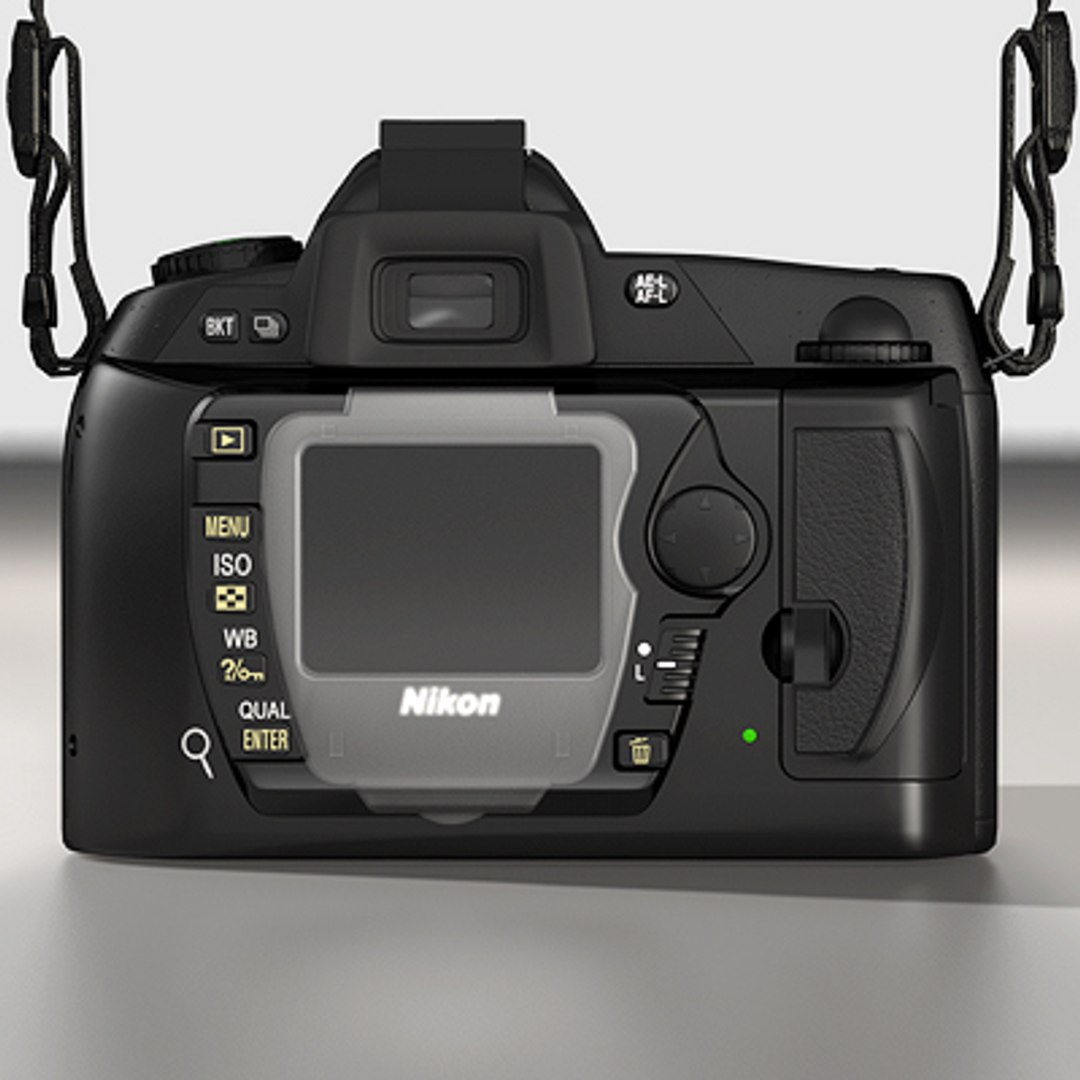 3d Nikon D70s Dslr Camera