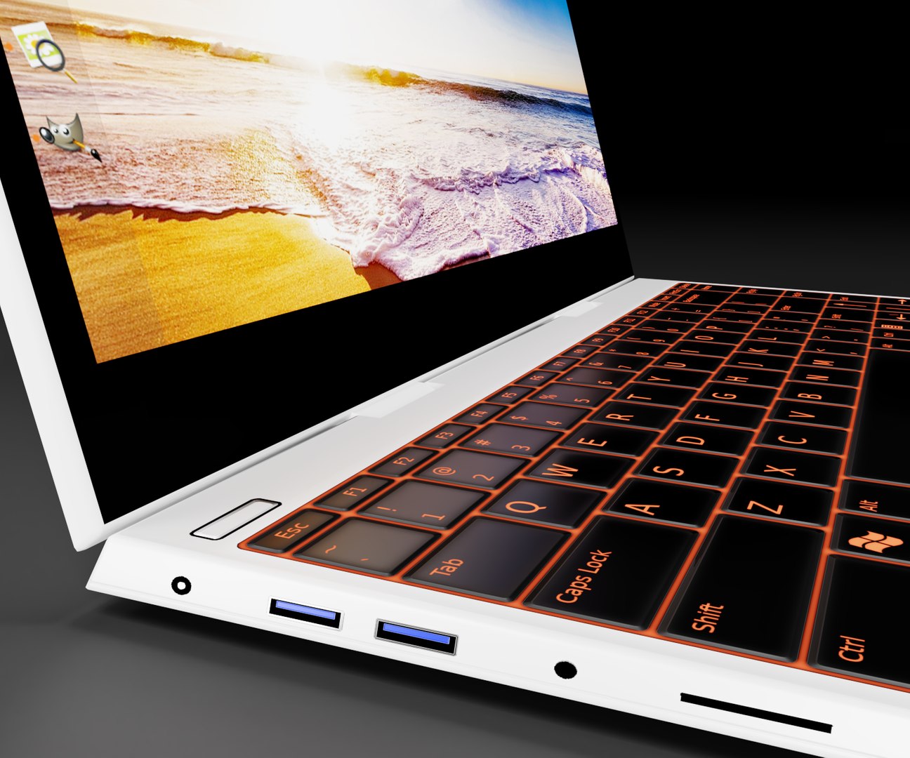 Notebook Laptop Computer 3D Model - TurboSquid 1525930