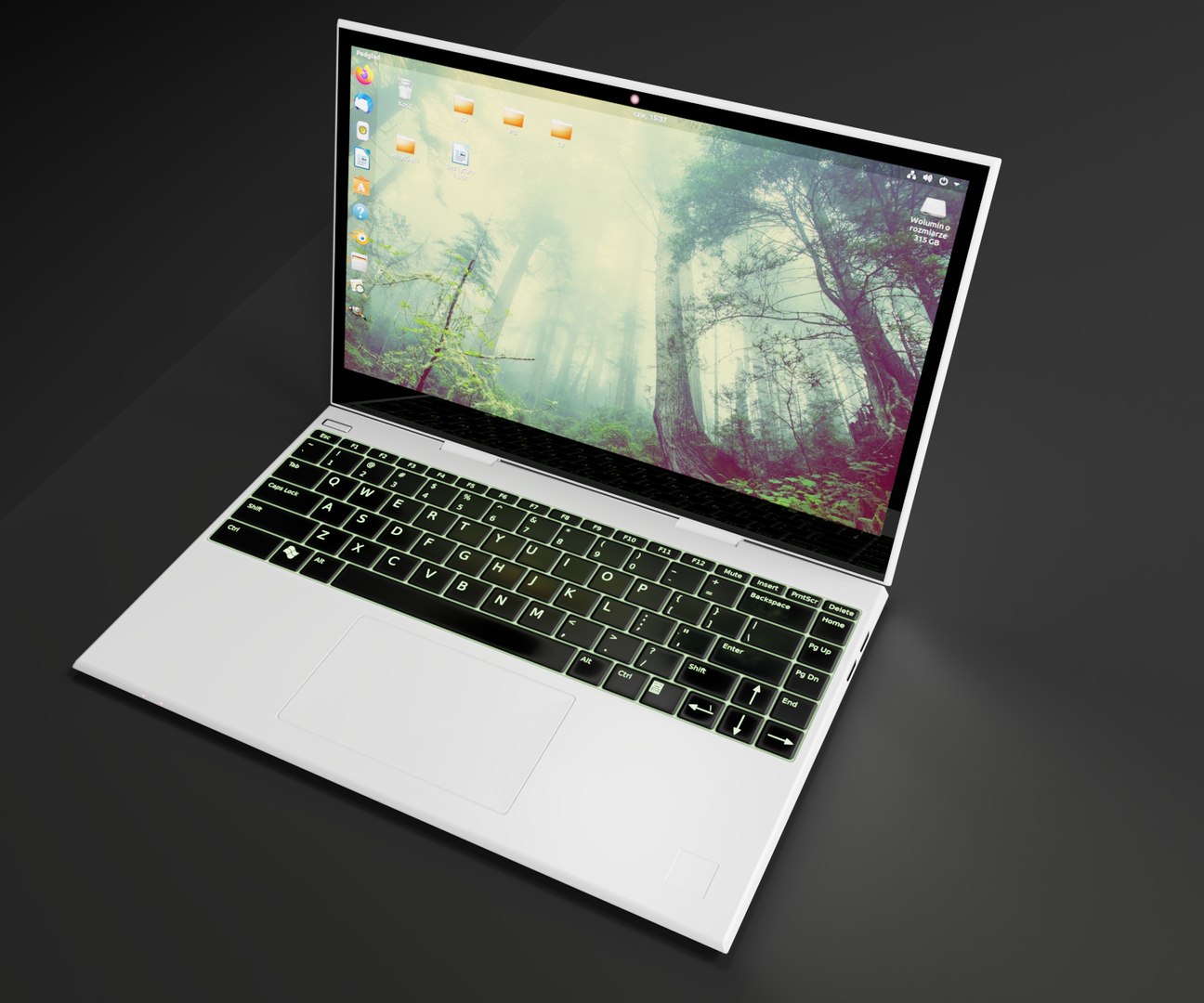 Notebook Laptop Computer 3D Model - TurboSquid 1525930