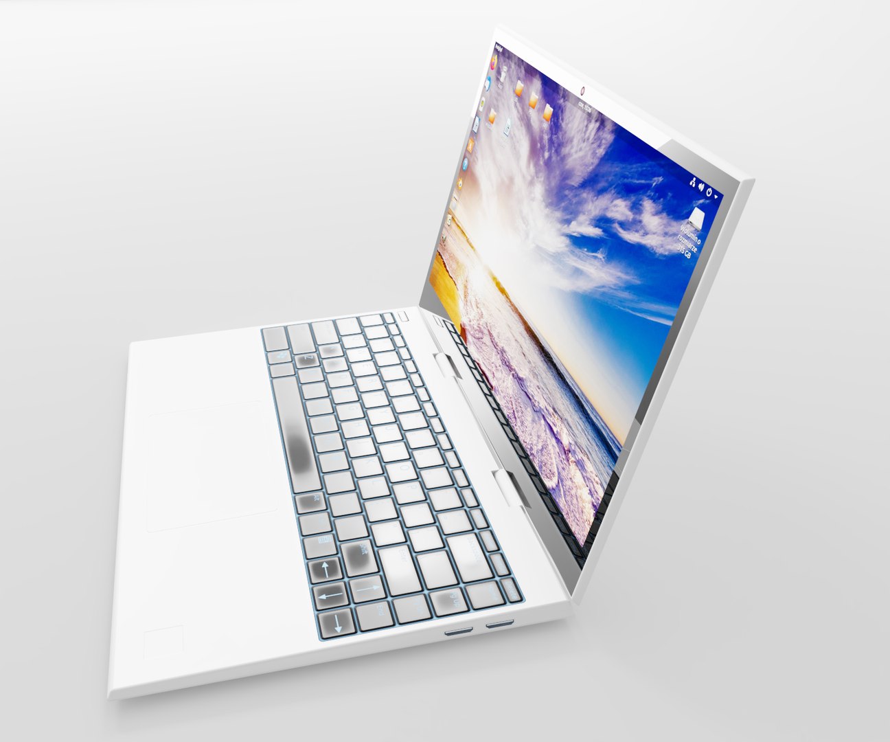 Notebook Laptop Computer 3D Model - TurboSquid 1525930