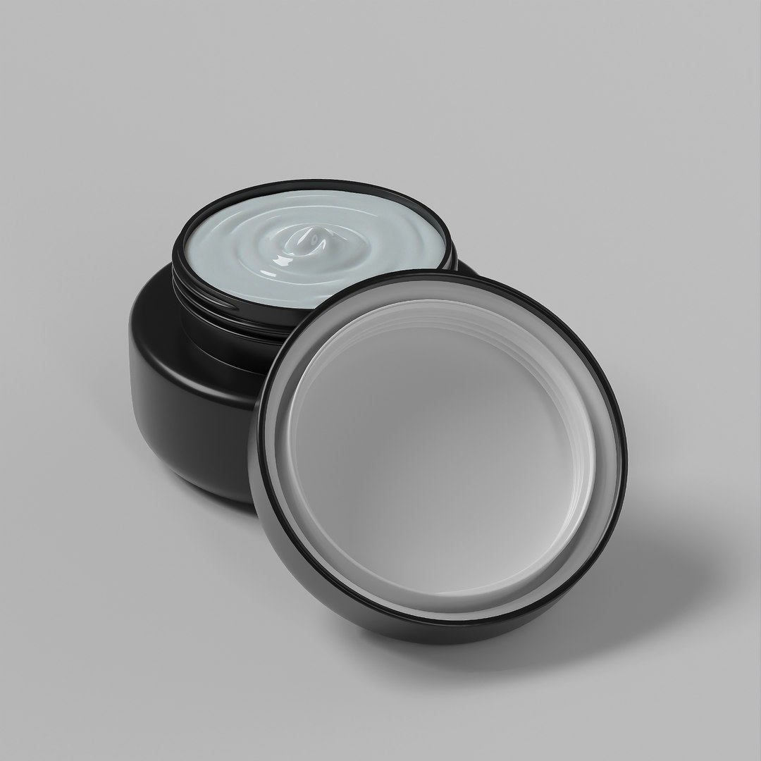 Cream Jar 25 3D Model - TurboSquid 1962781