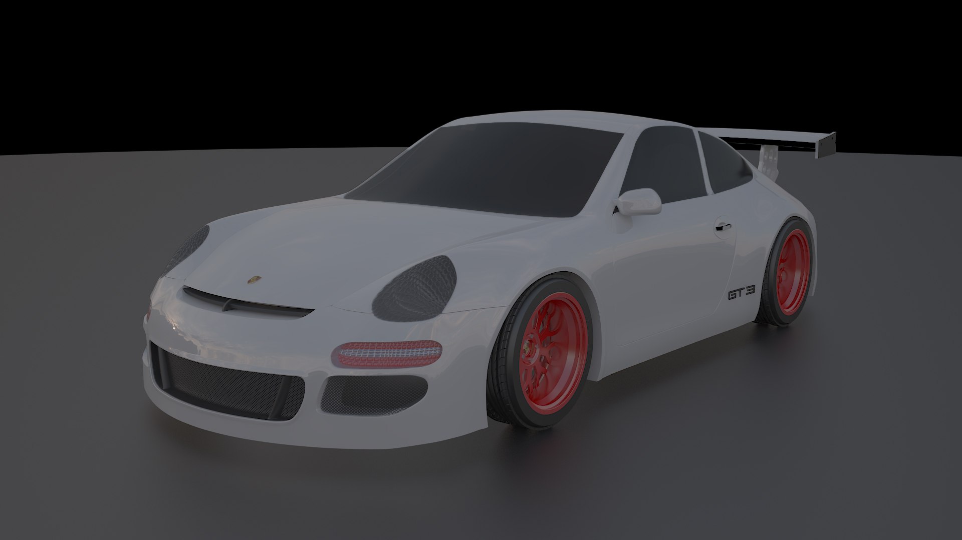 3d Model Porsche Car