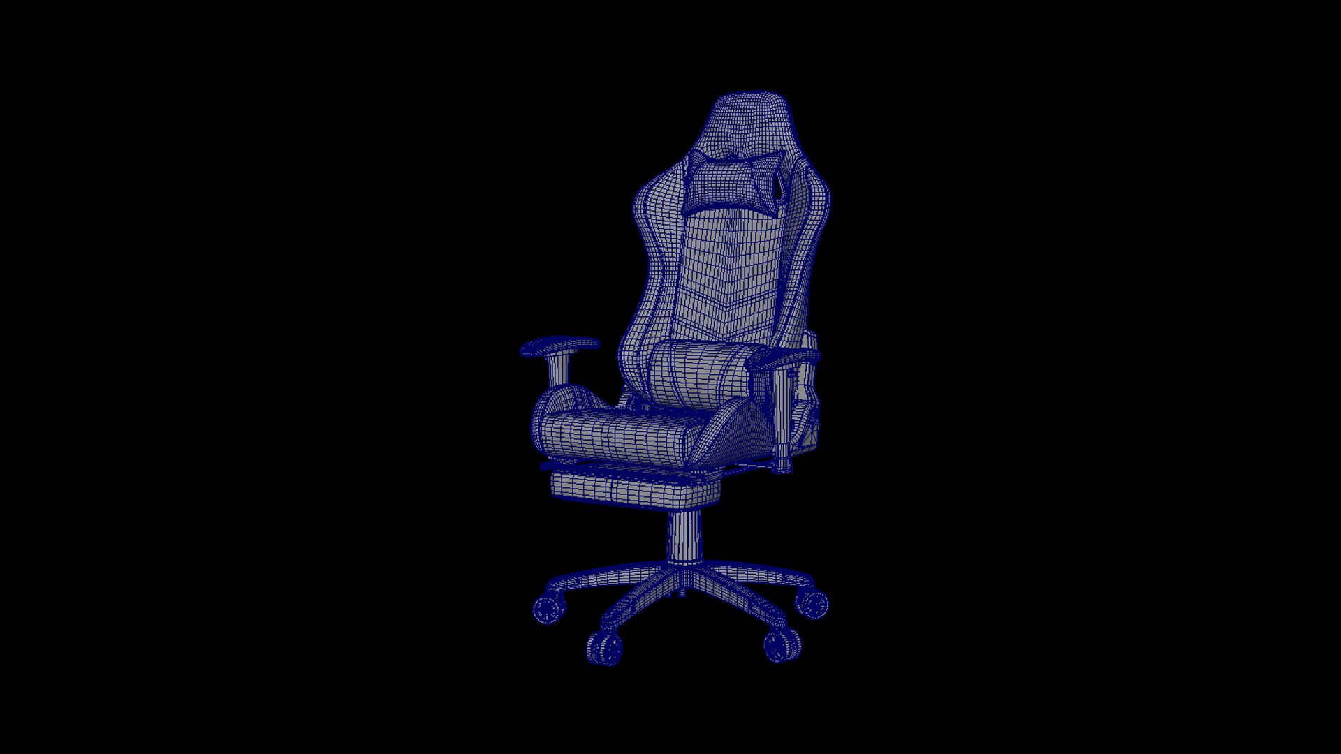 3D Gaming Chair Model - TurboSquid 2420768