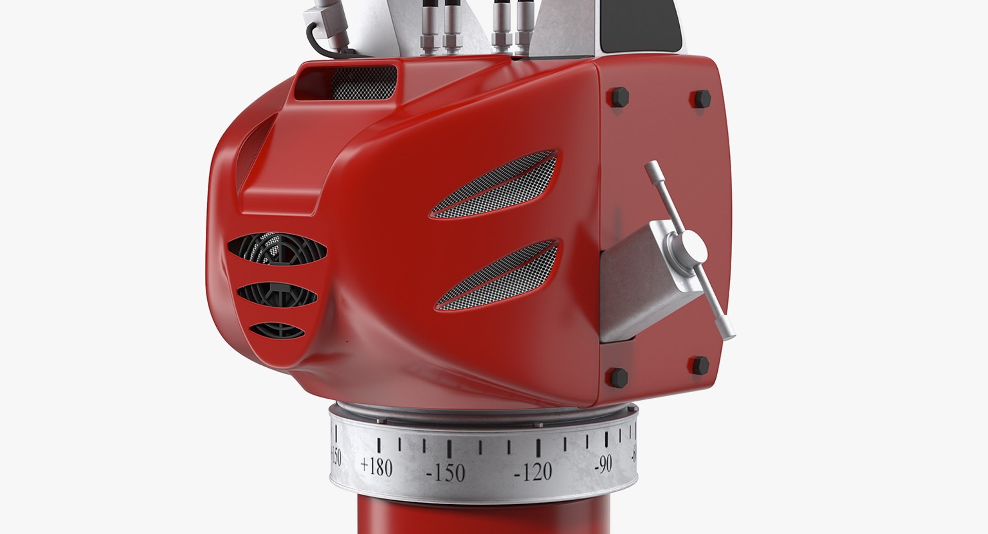 3D snow cannon generic rigged - TurboSquid 1415538