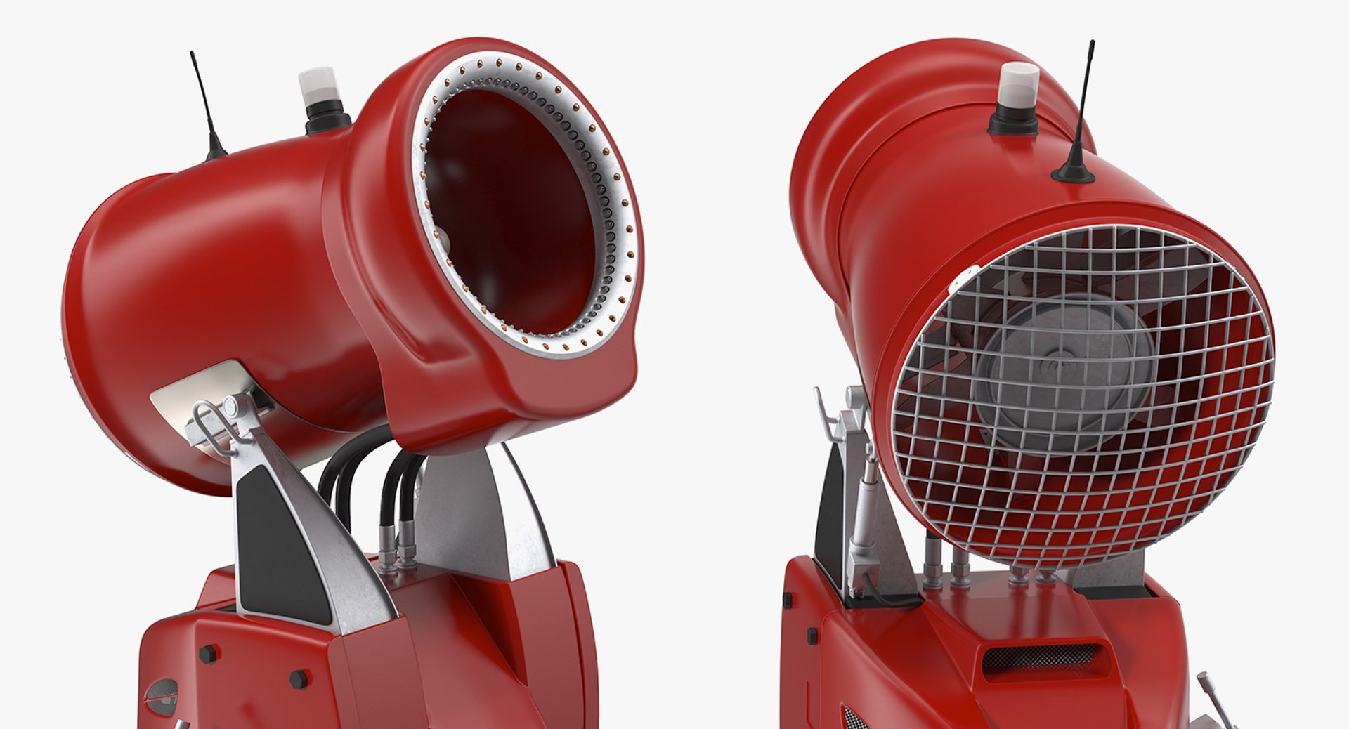 3D snow cannon generic rigged - TurboSquid 1415538