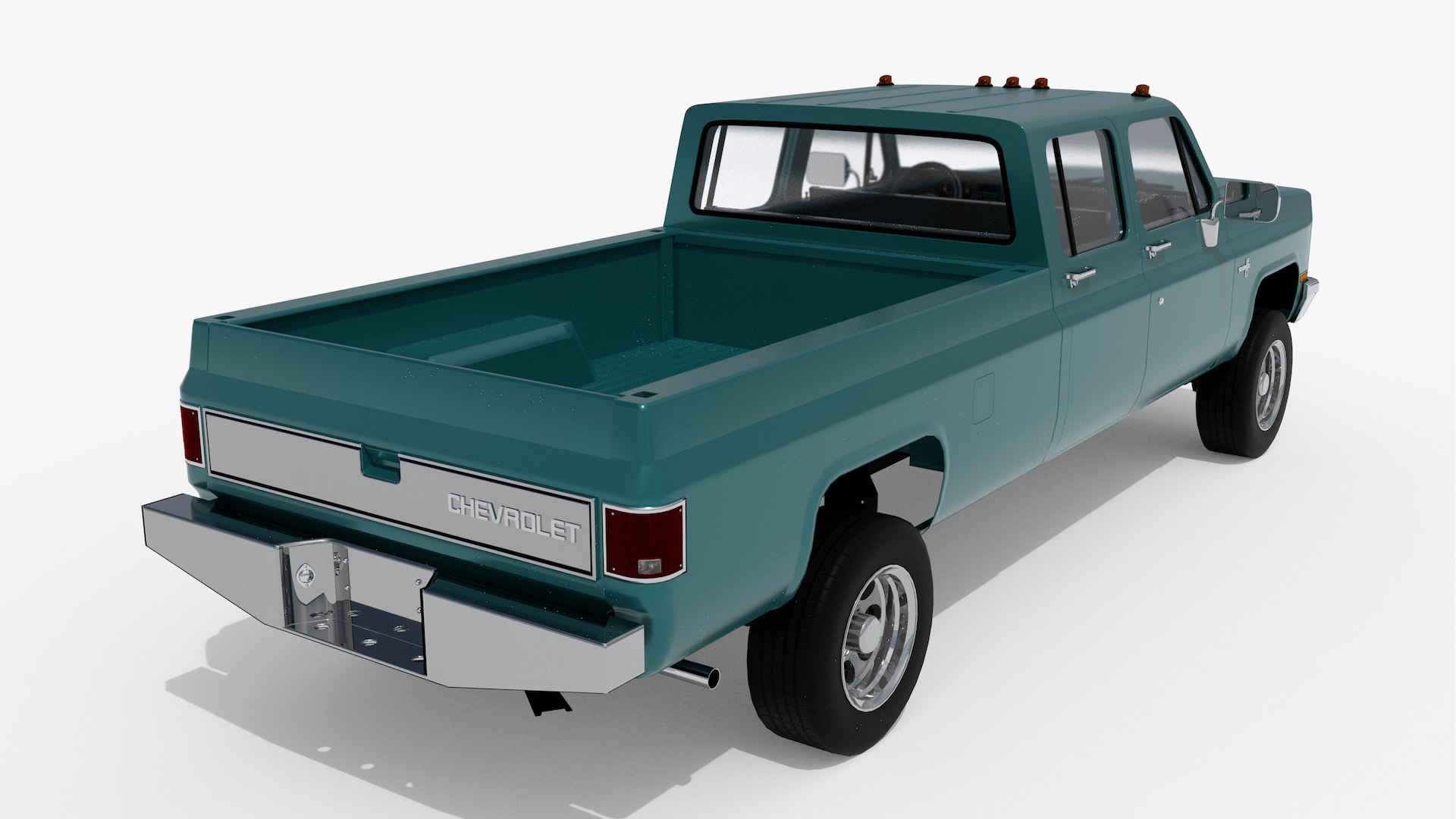 3D Chevrolet K30 Crew Cab 1989 - TurboSquid 2302500