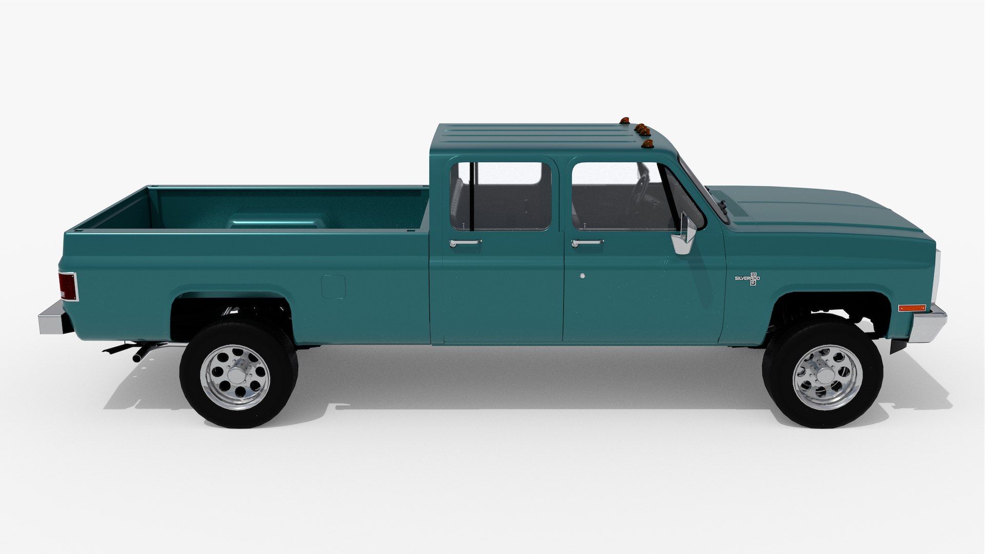 3D Chevrolet K30 Crew Cab 1989 - TurboSquid 2302500