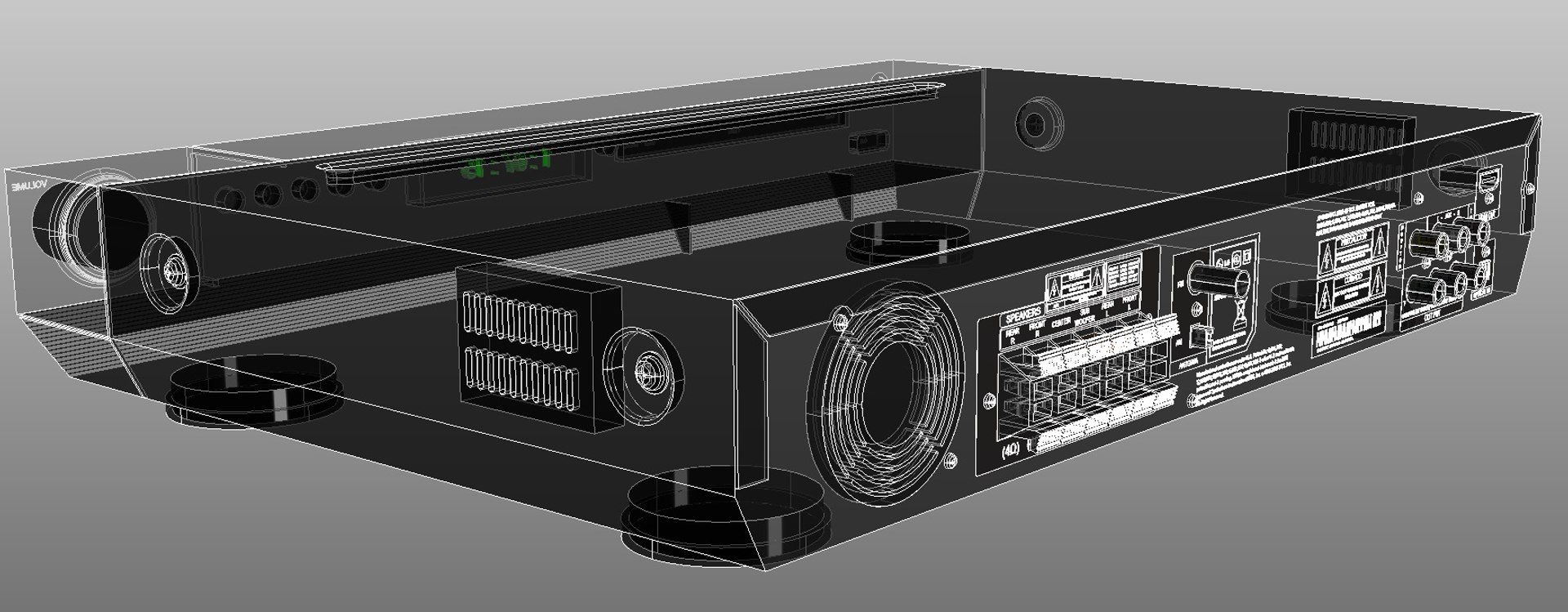 DVD Player LG 1 3D Model - TurboSquid 2210241