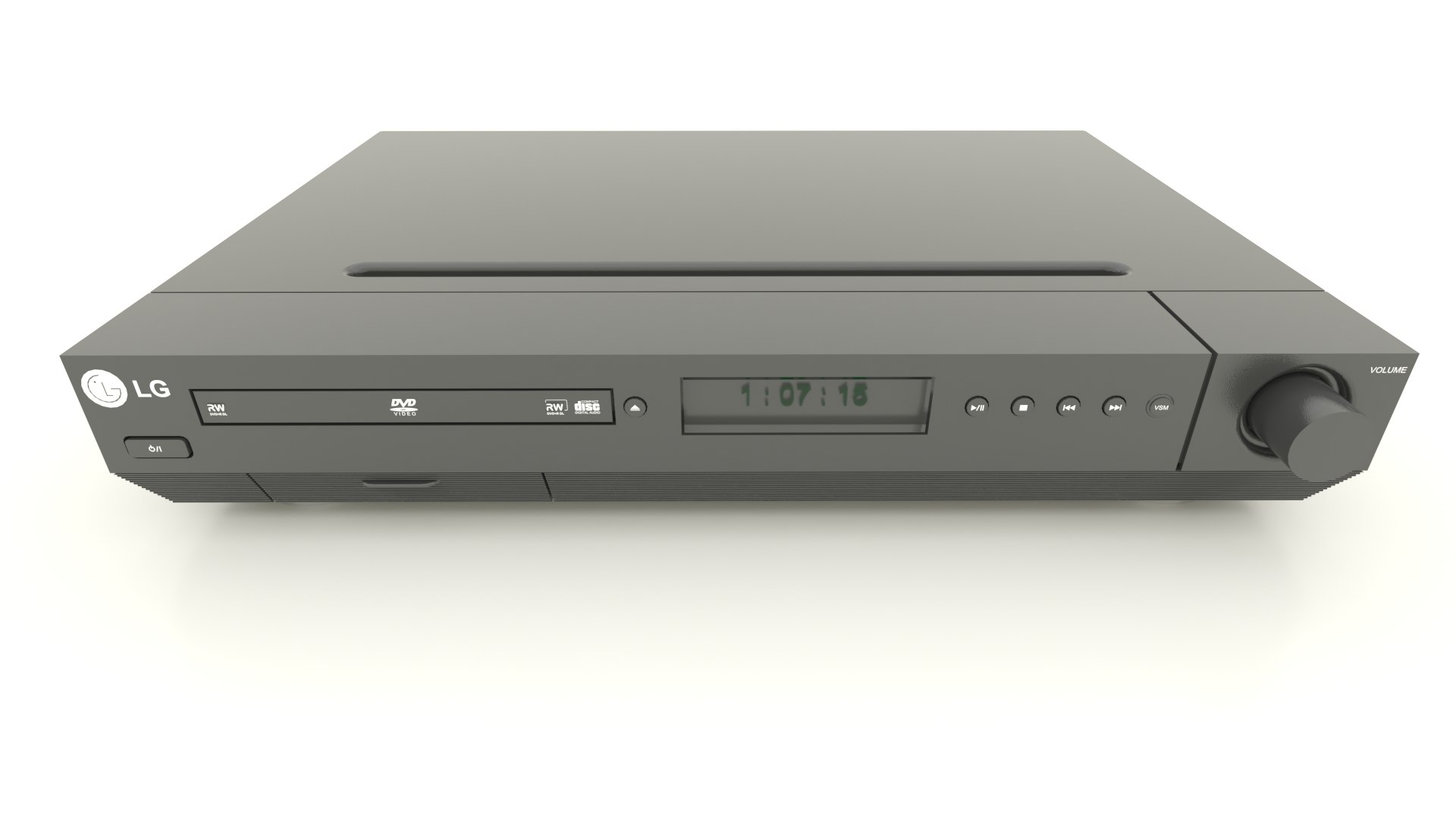 DVD Player LG 1 3D Model - TurboSquid 2210241