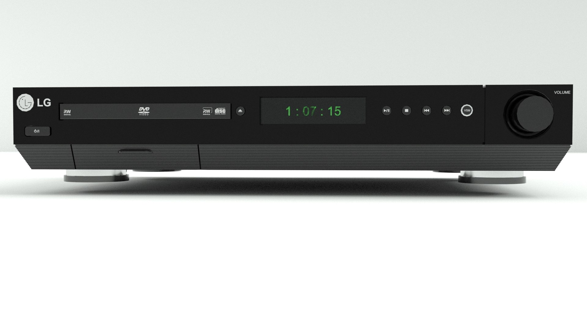 DVD Player LG 1 3D Model - TurboSquid 2210241