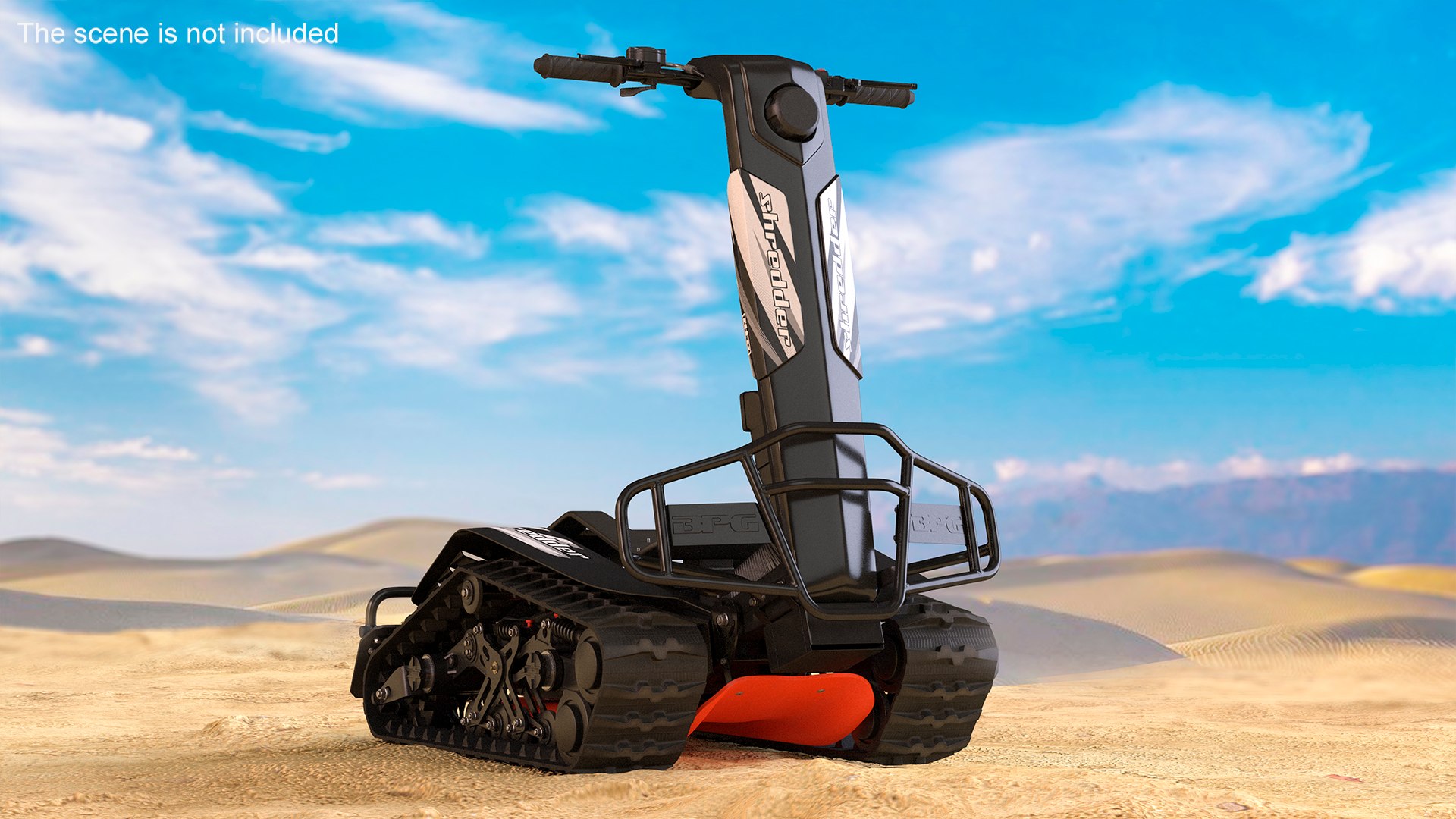 All Terrain Shredder DTV 3D Model - TurboSquid 2168225