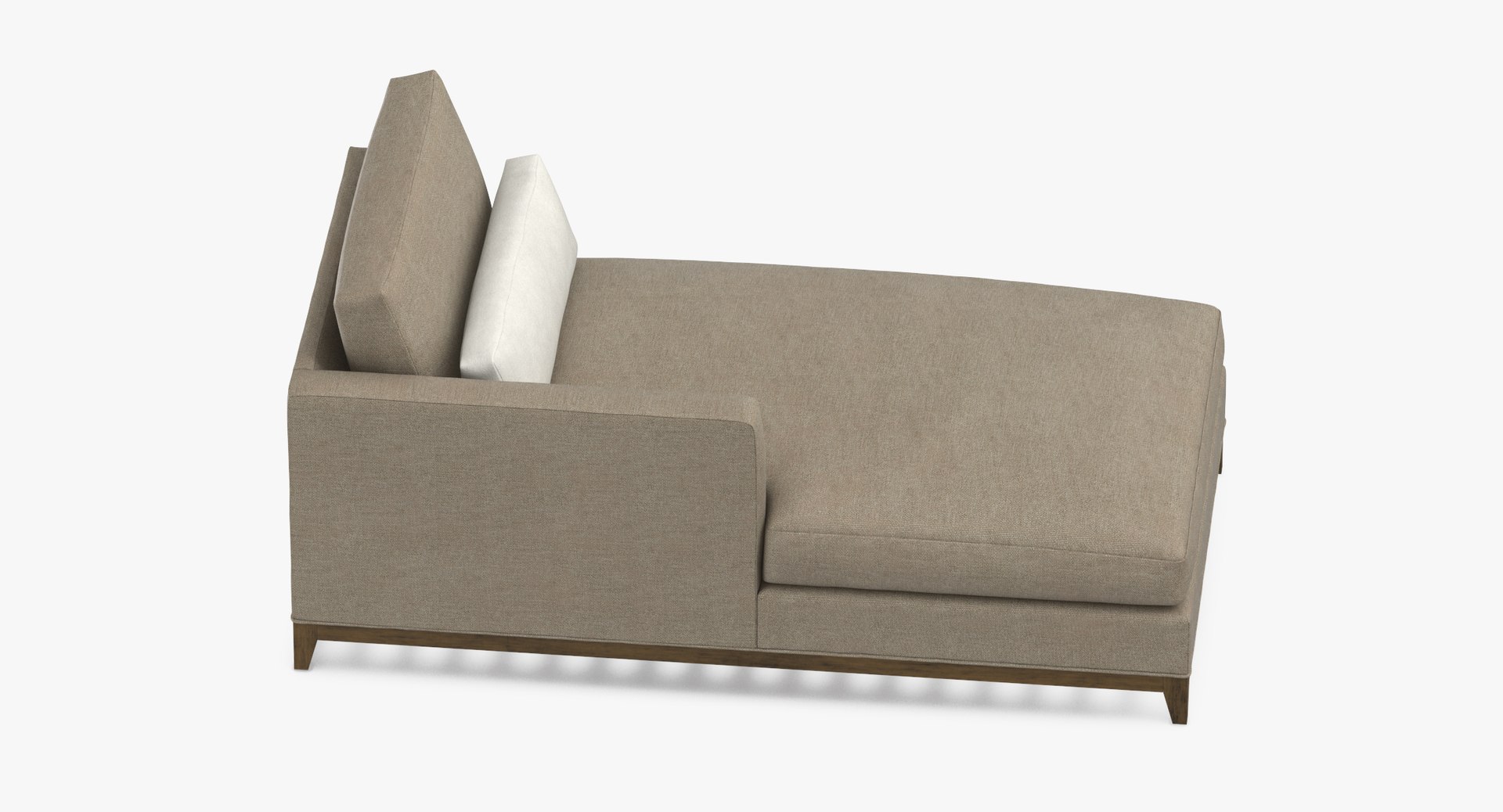 Contemporary Chaise 3D Model - TurboSquid 1243452