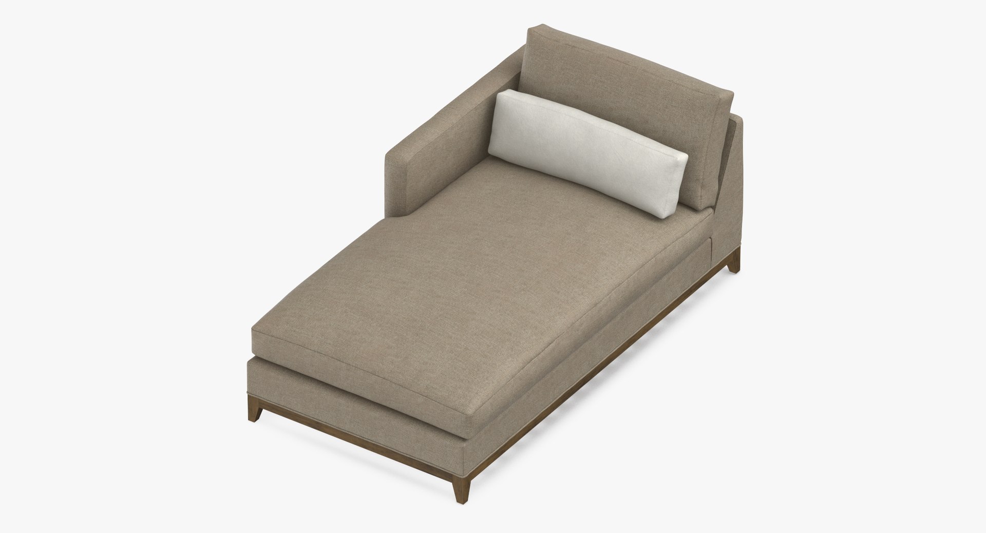 Contemporary Chaise 3D Model - TurboSquid 1243452