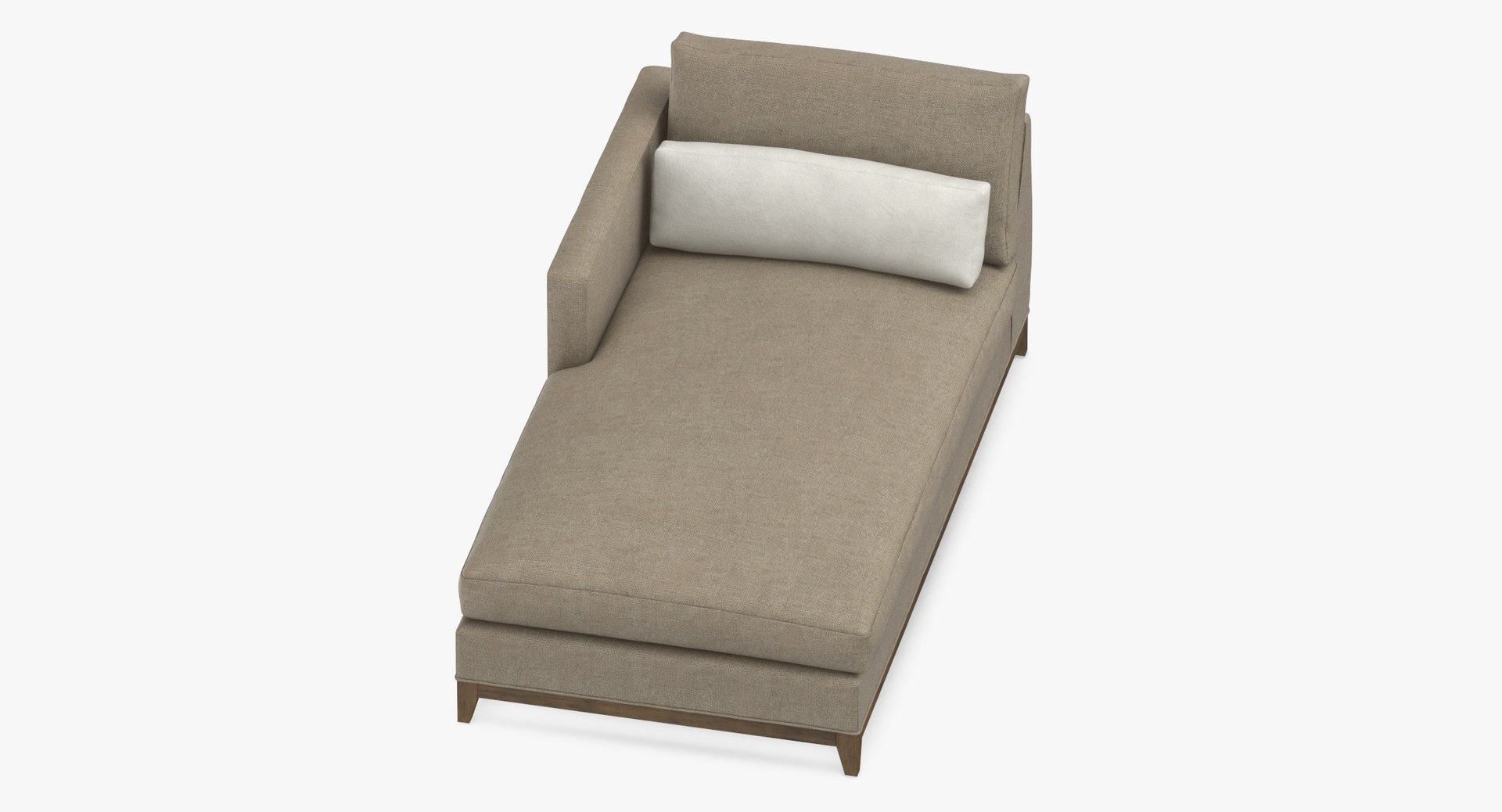 Contemporary Chaise 3D Model - TurboSquid 1243452