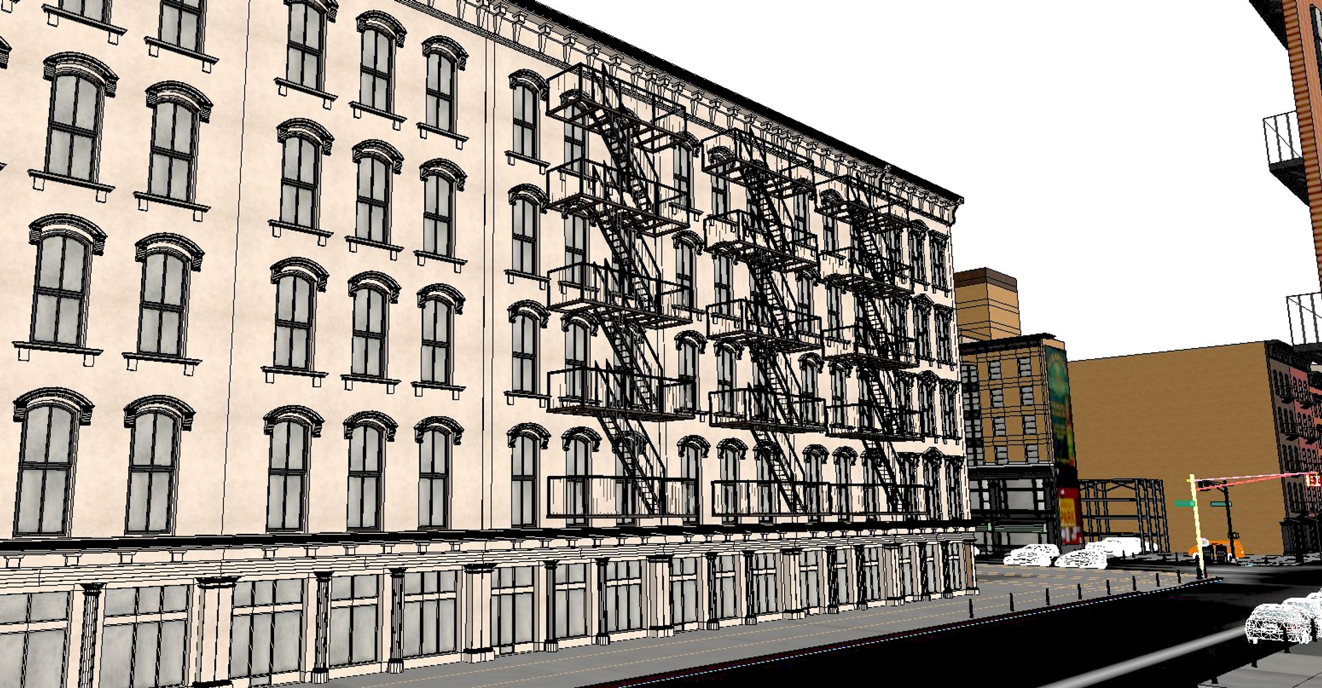 3D New York Blocks Model - TurboSquid 1475516