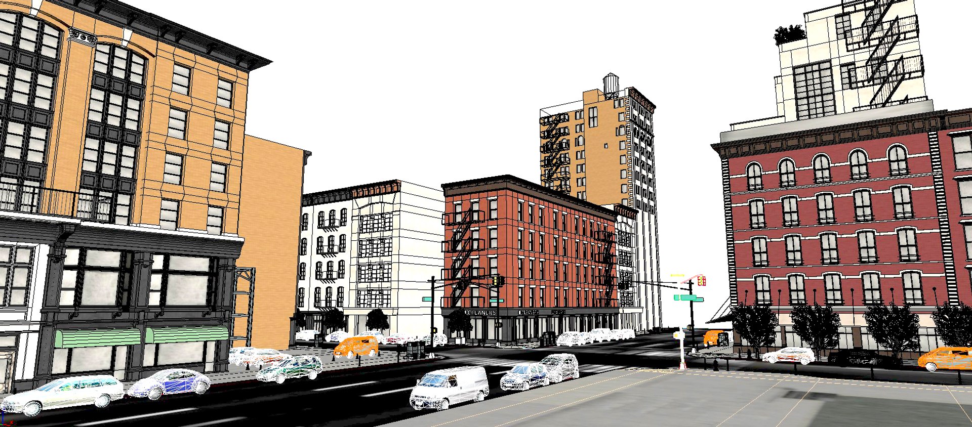 3D New York Blocks Model - TurboSquid 1475516