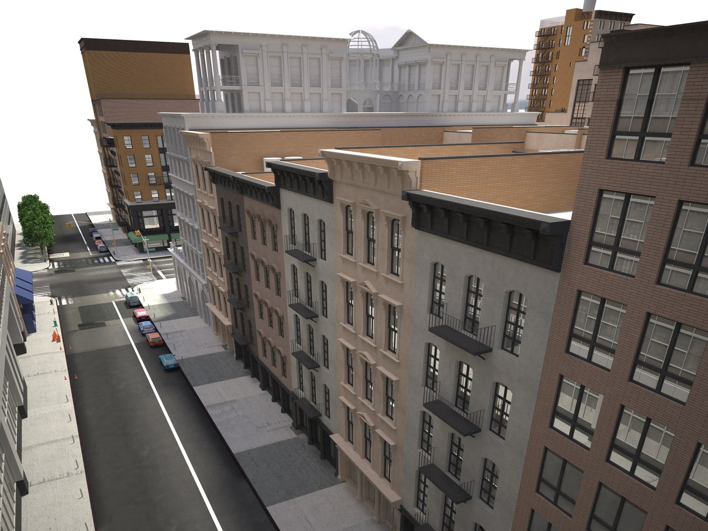 3D New York Blocks Model - TurboSquid 1475516
