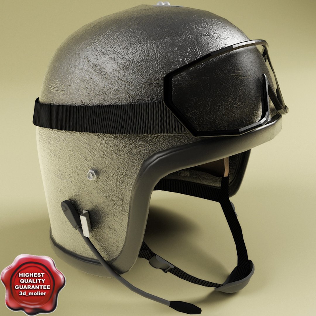 3d model military helmet