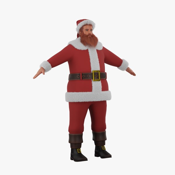 modelo 3d Papá Noel navideño - TurboSquid 2298065