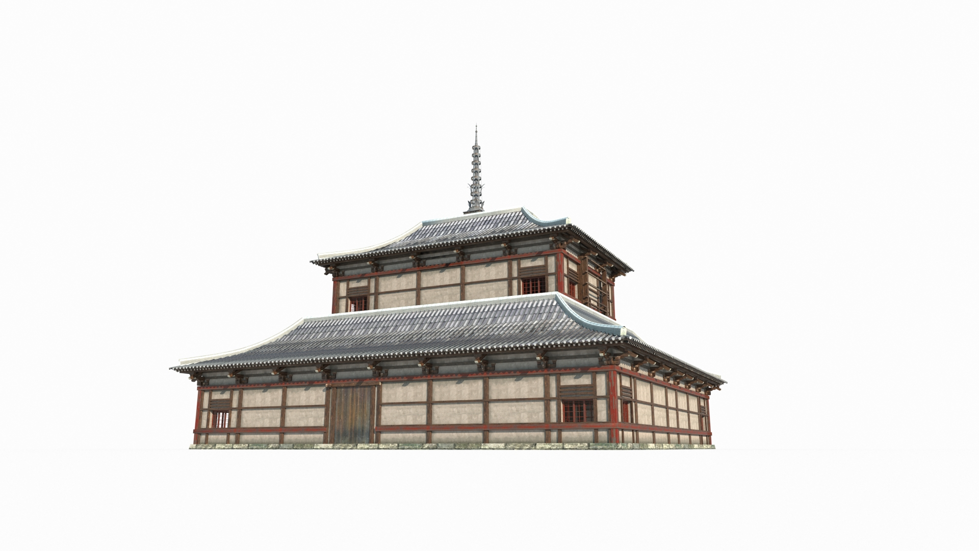 Ancient Asian Architecture Defense Building 3D Model - TurboSquid 2112695