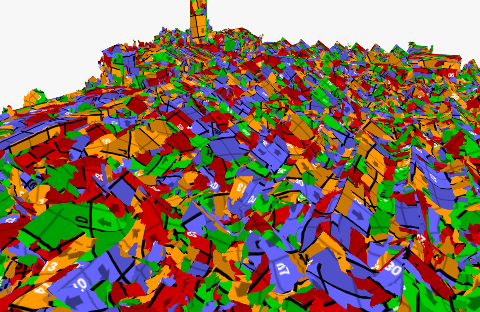 Textile factory ruin 3D - TurboSquid 2165863