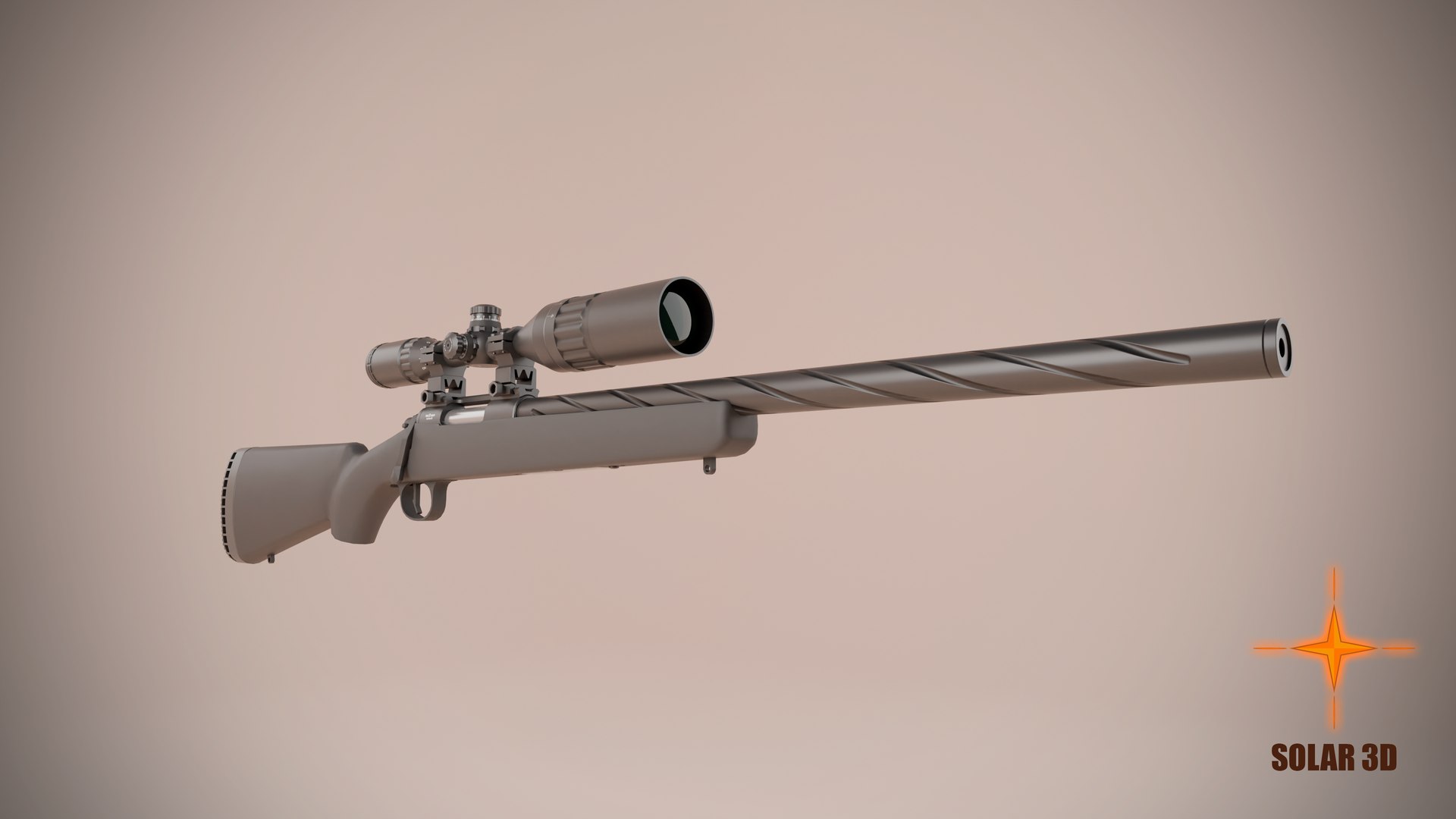 Airsoft Scharfschützengewehr SSG10 A1 3D-Modell - TurboSquid 2167983