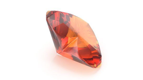 Heart Shape Imperial Topaz model - TurboSquid 1886233