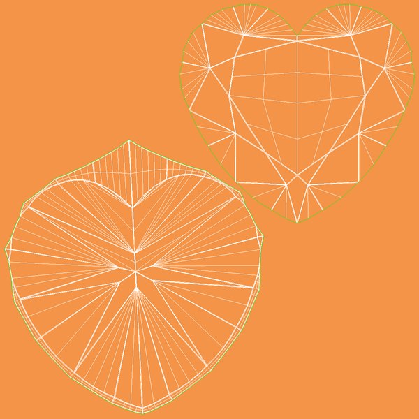 Heart Shape Imperial Topaz model - TurboSquid 1886233