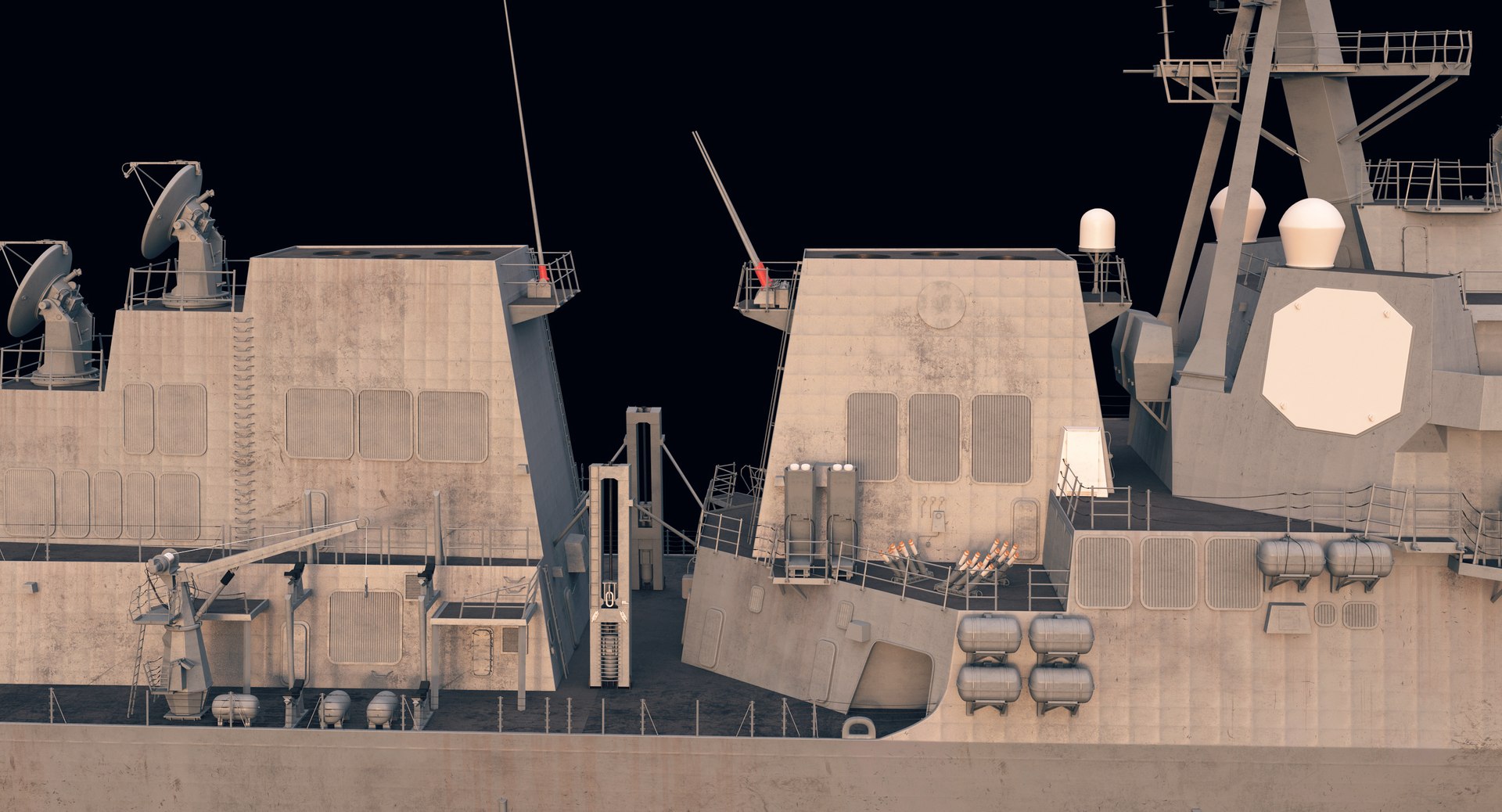 3d Model Uss Ddg 102 2