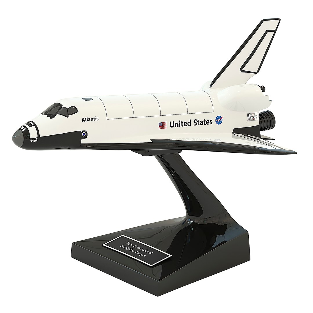 Nasa Plane Space Shuttle 3D Model - TurboSquid 2253420