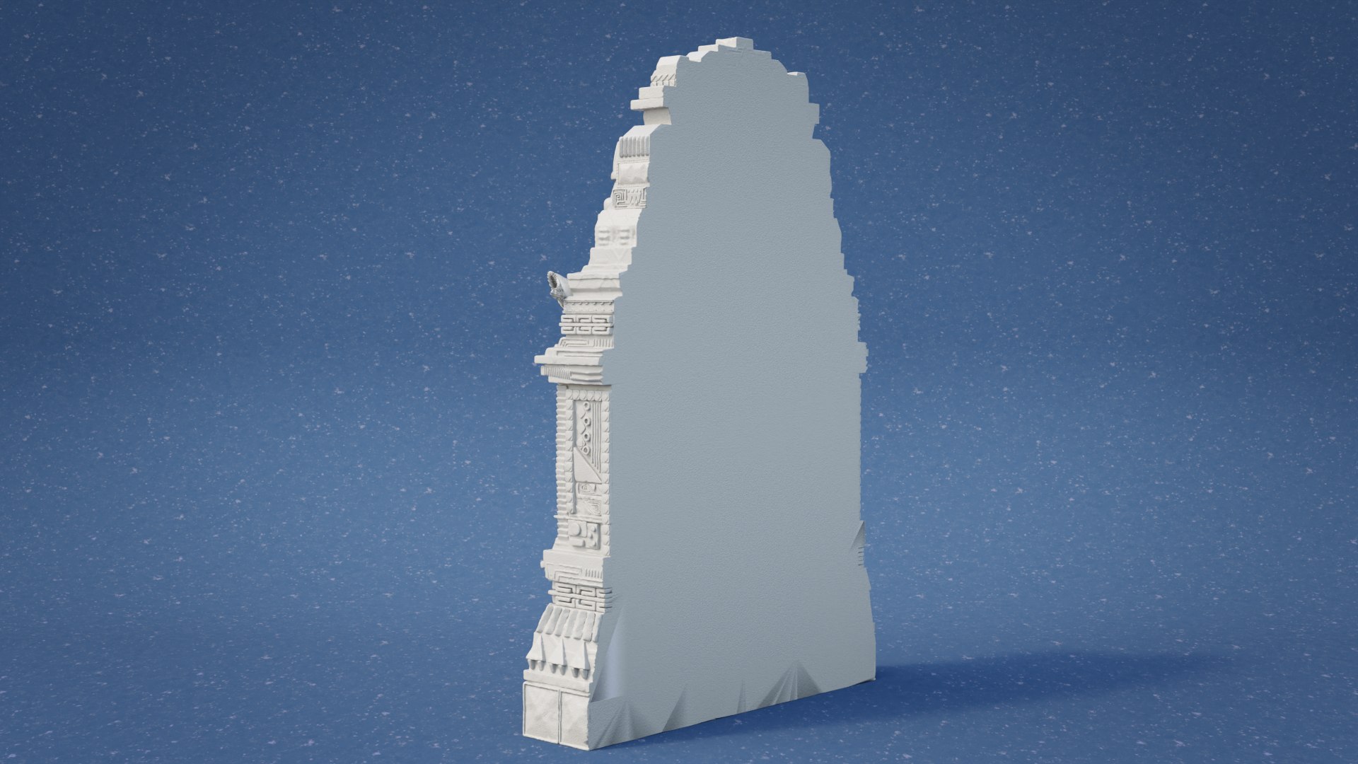 Aztec Structure Model - TurboSquid 2222148