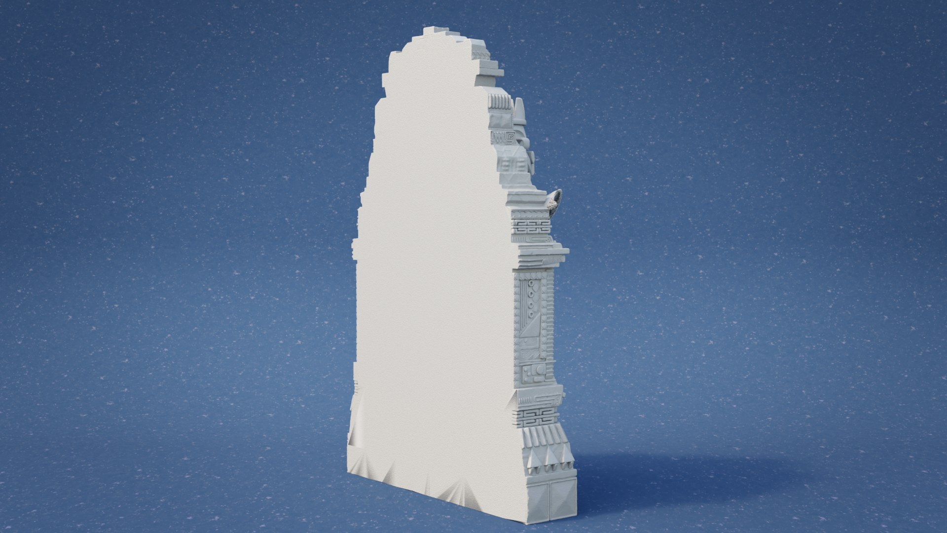 Aztec Structure Model - TurboSquid 2222148