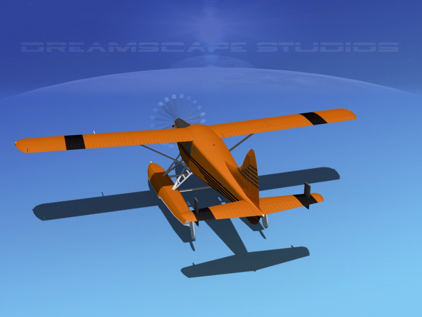 3d Dehavilland Dhc-2 Beaver Model