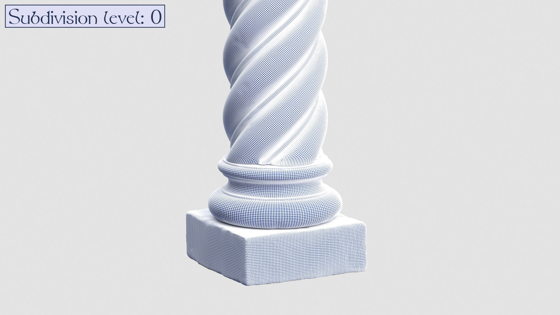 Layered Rock Twisted Column 3D Model - TurboSquid 2026637