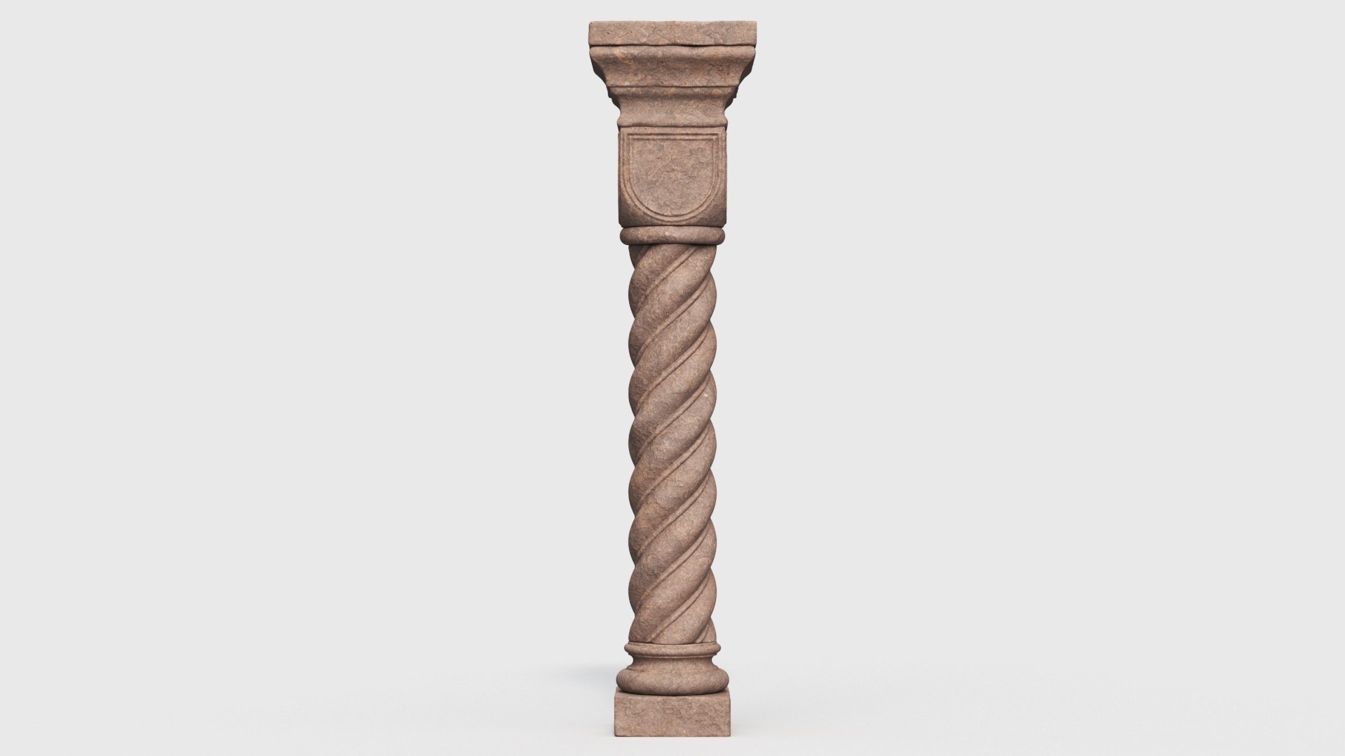 Layered Rock Twisted Column 3D Model - TurboSquid 2026637