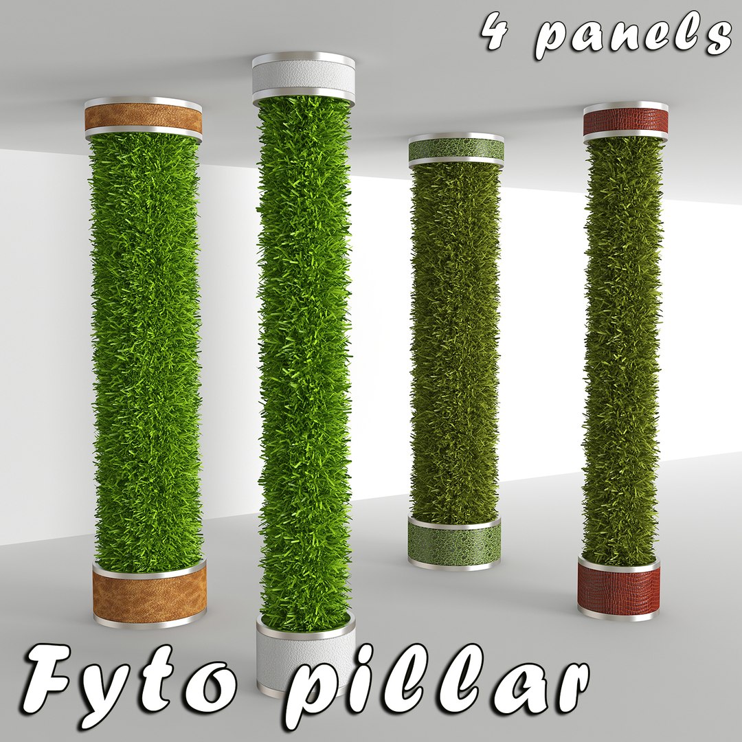 3d Model Fyto Pillar