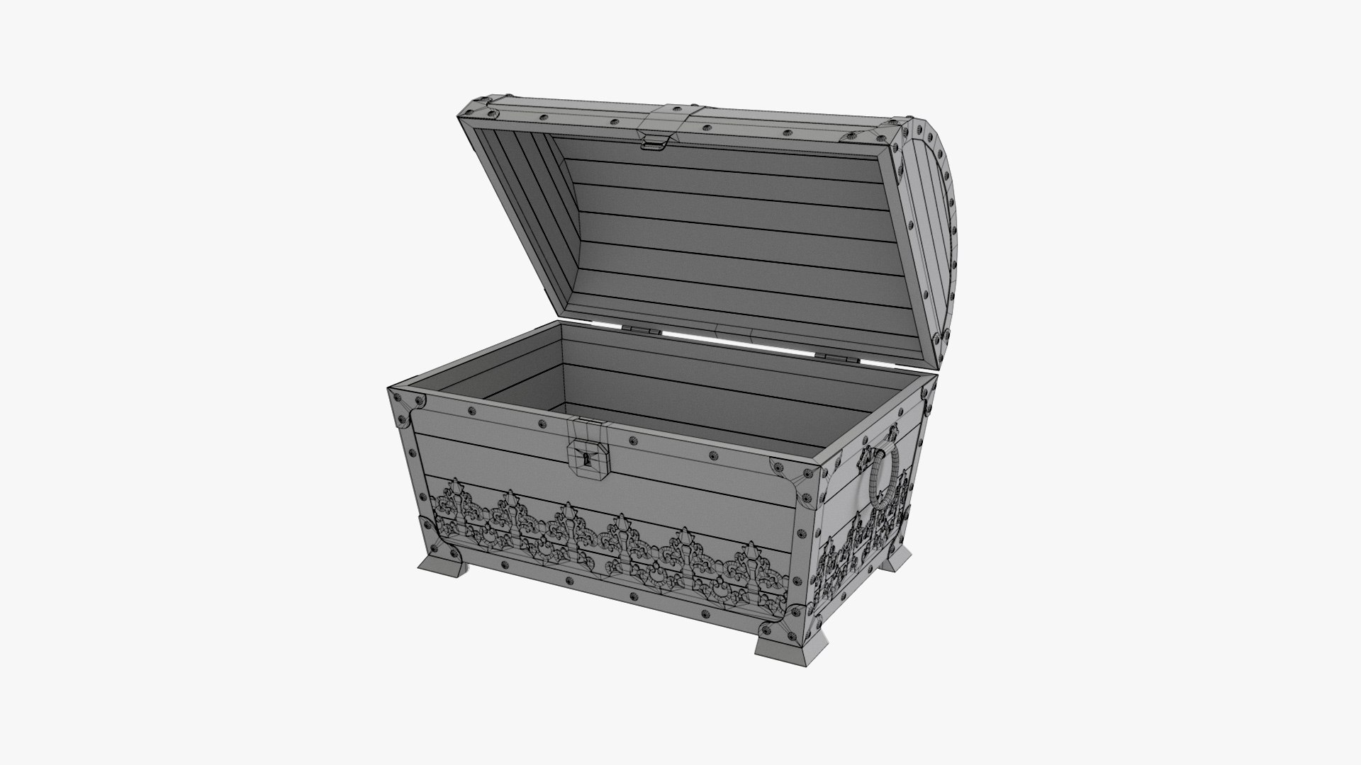 Treasure Chest model - TurboSquid 1780486