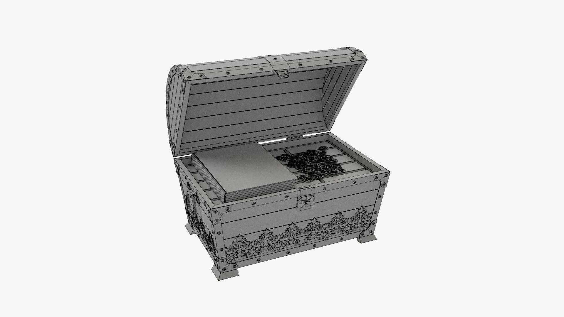 Treasure Chest model - TurboSquid 1780486