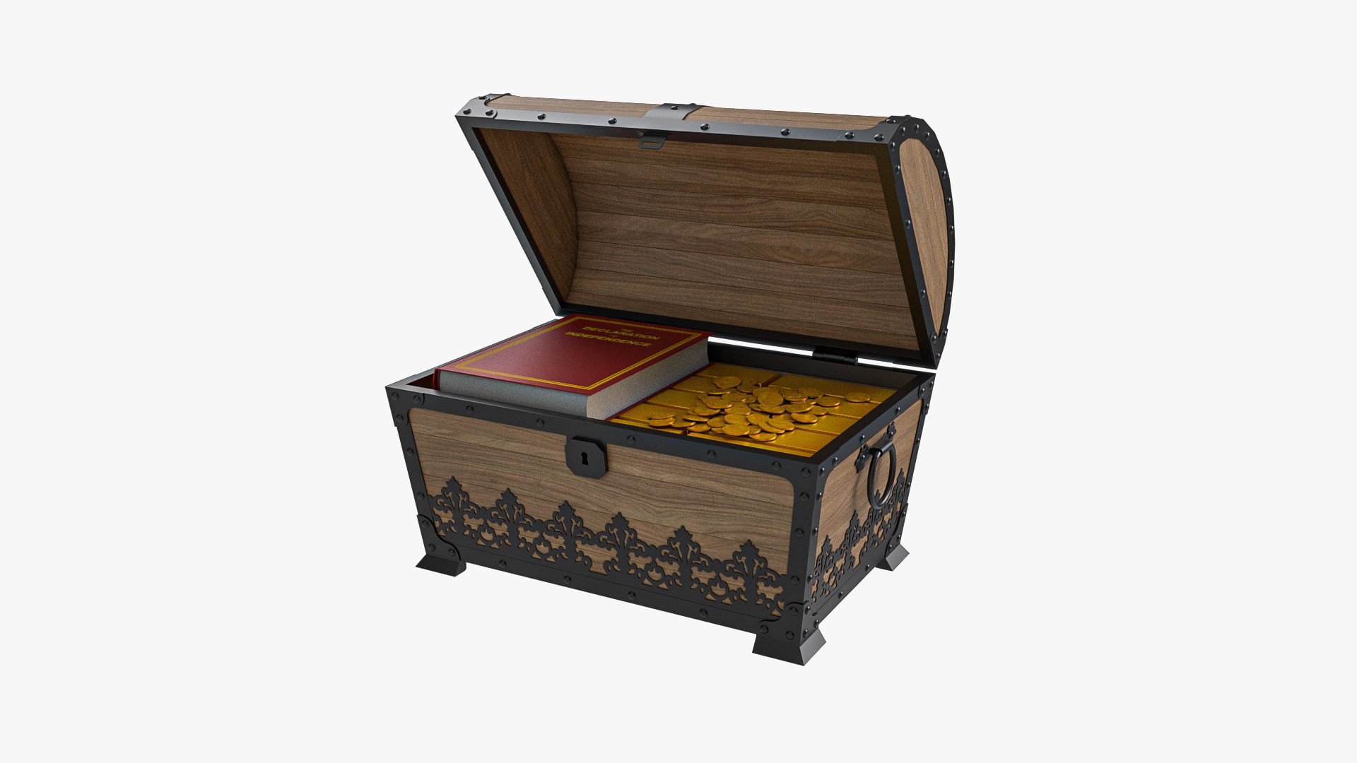 Treasure Chest model - TurboSquid 1780486
