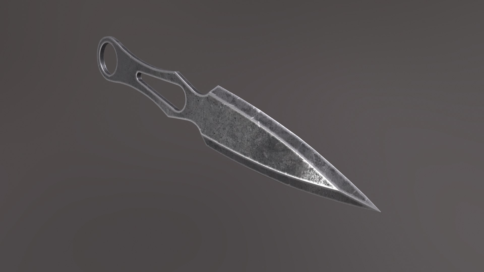 3D Model Throwing Knife - TurboSquid 1518743