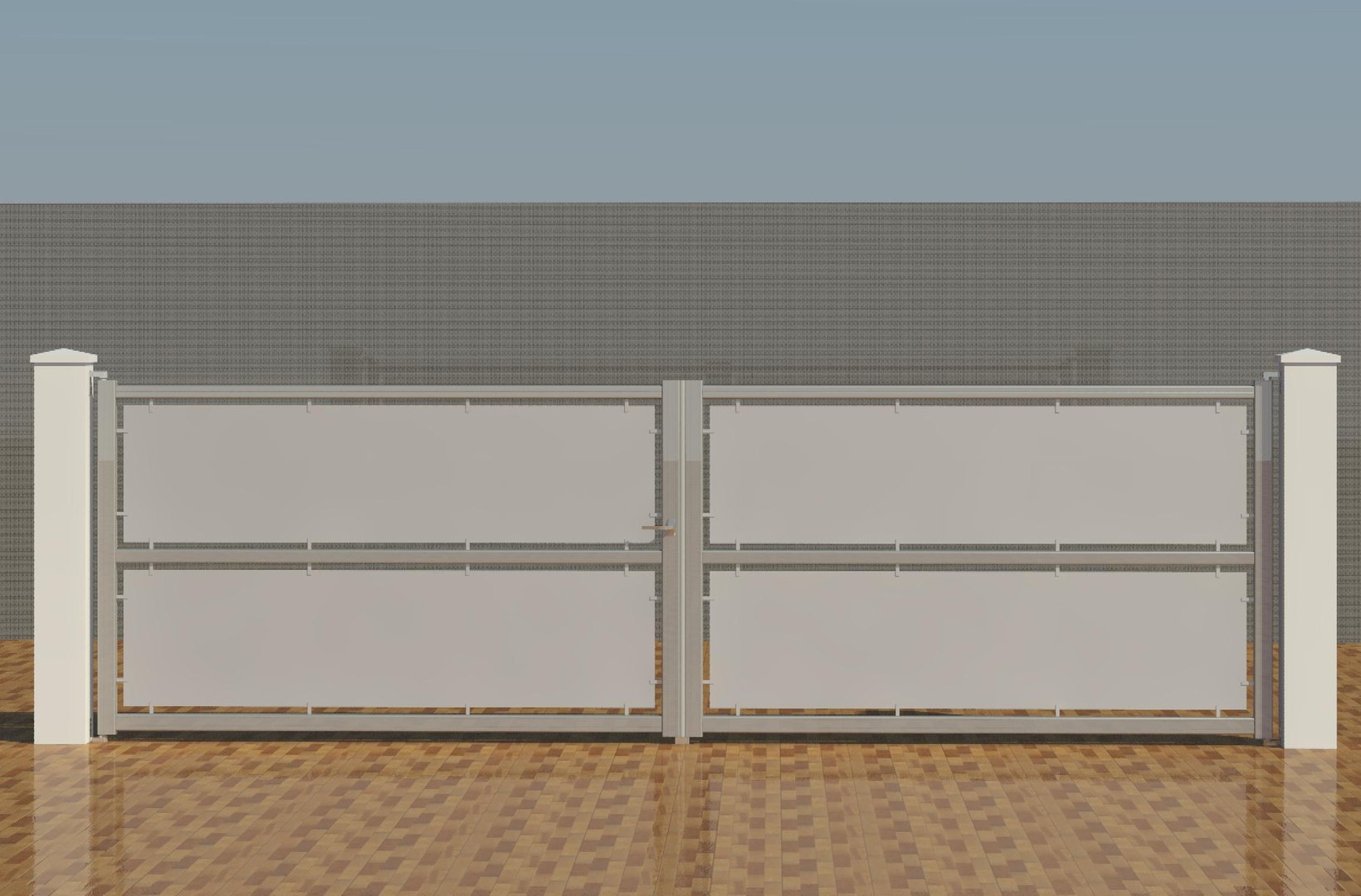 Main Gate Revit Family Collection 3D Model - TurboSquid 2123665