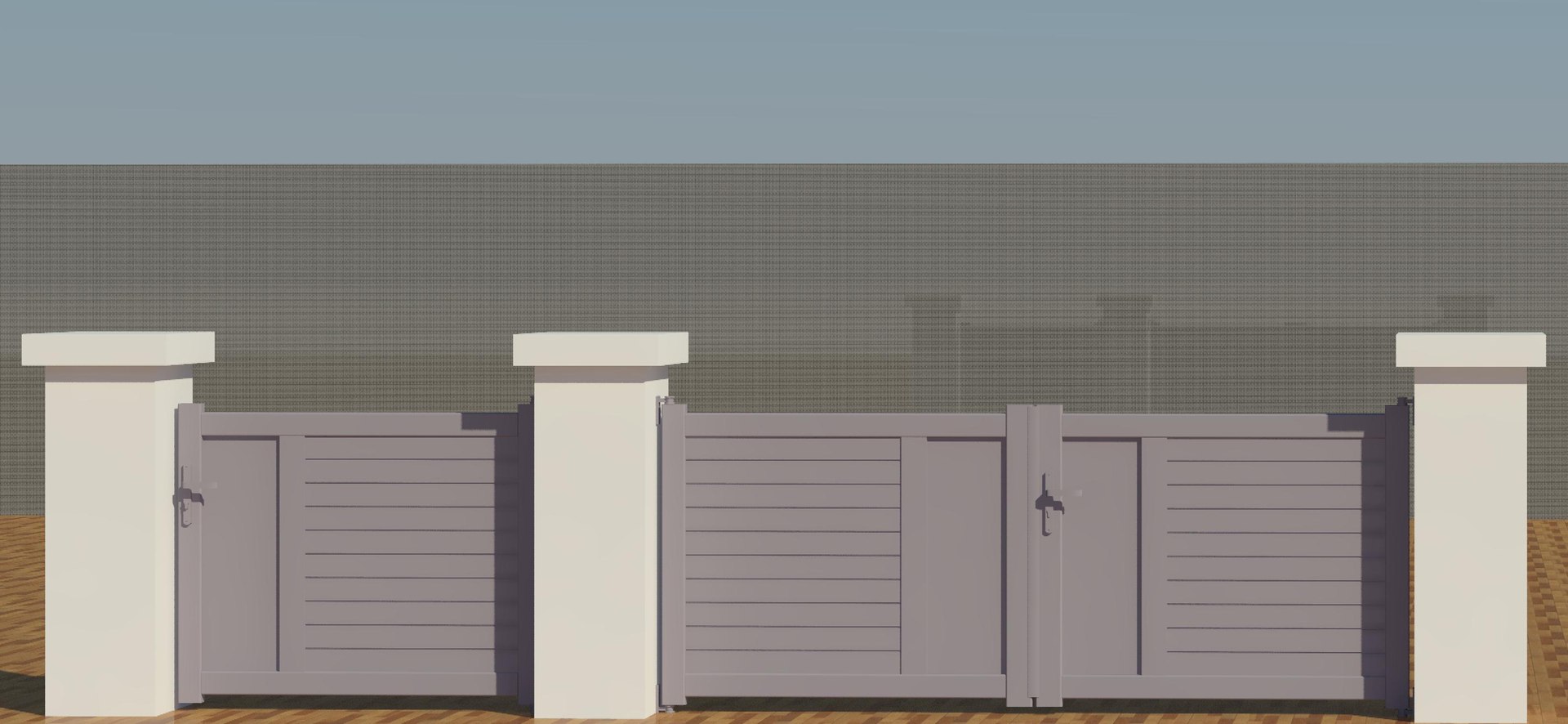 Main Gate Revit Family Collection 3D Model - TurboSquid 2123665