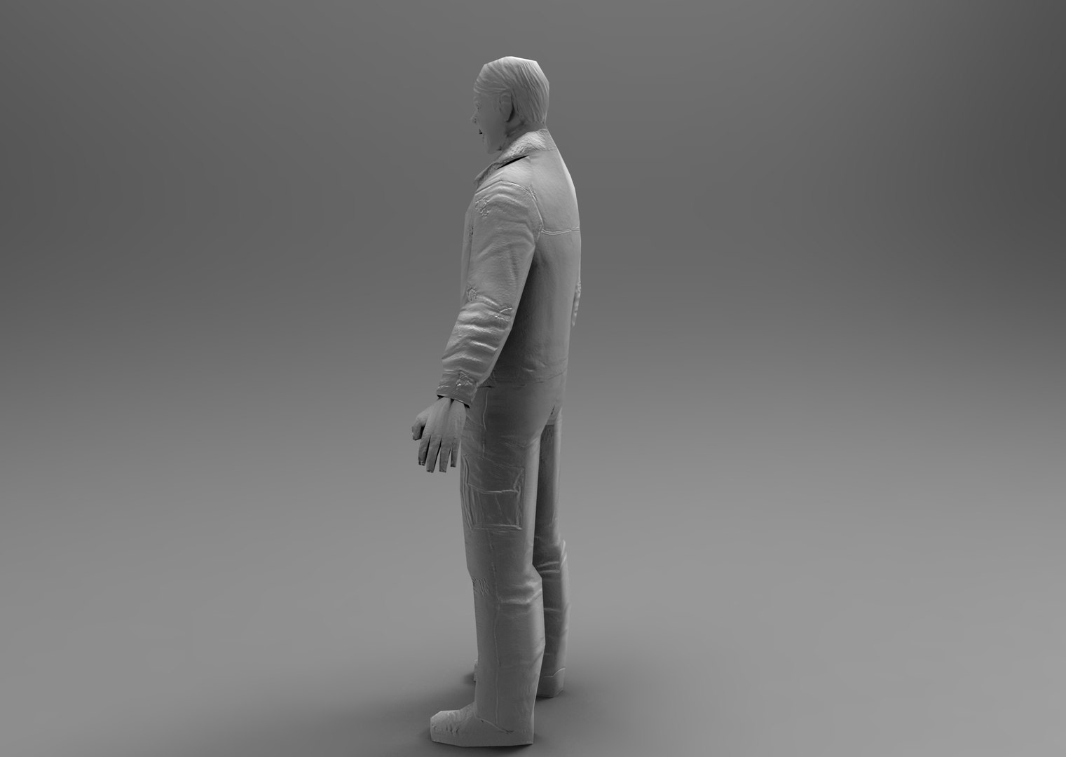 Zombie Male Character 3d Max