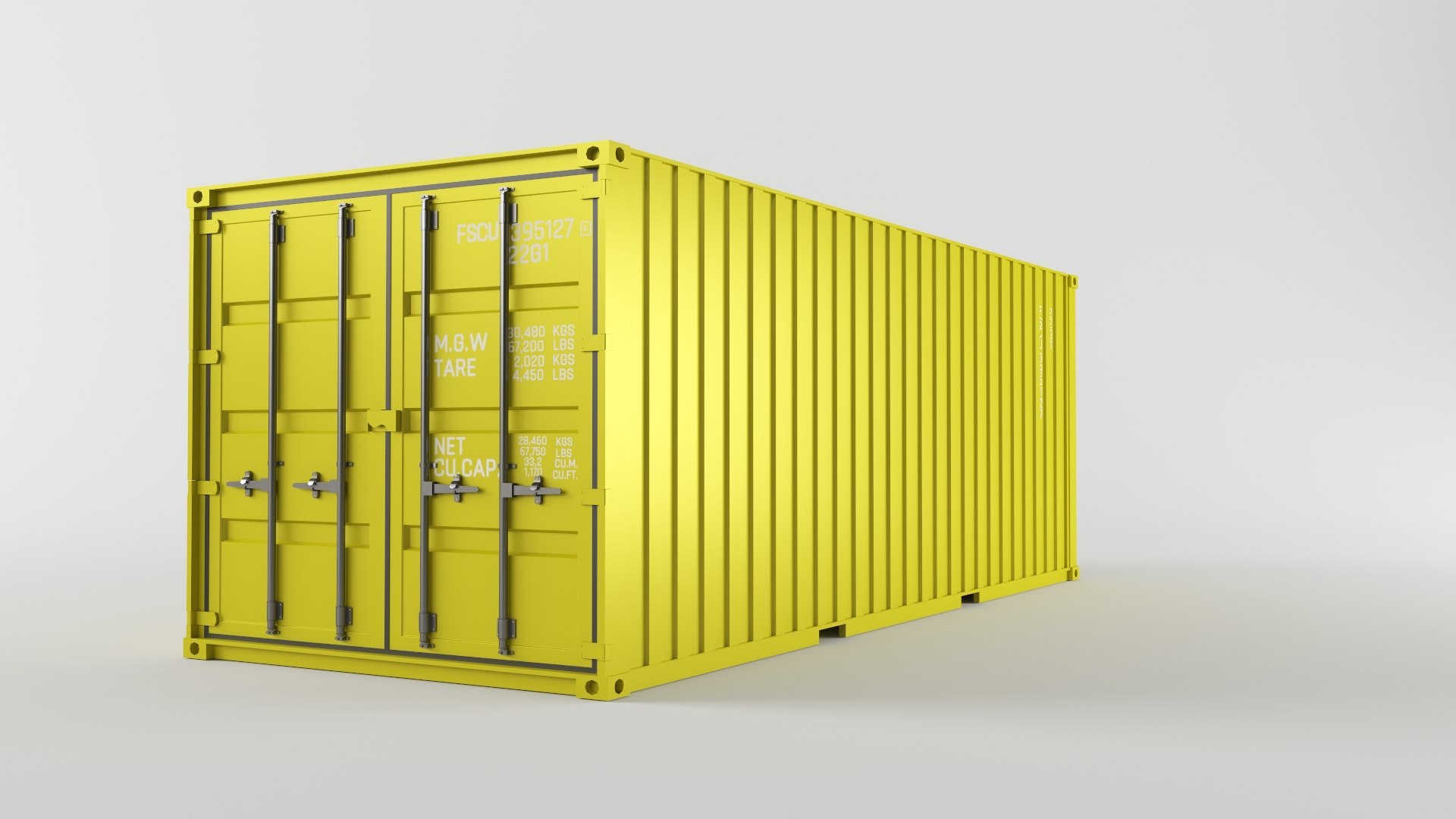 Container 3D Model - TurboSquid 1686290