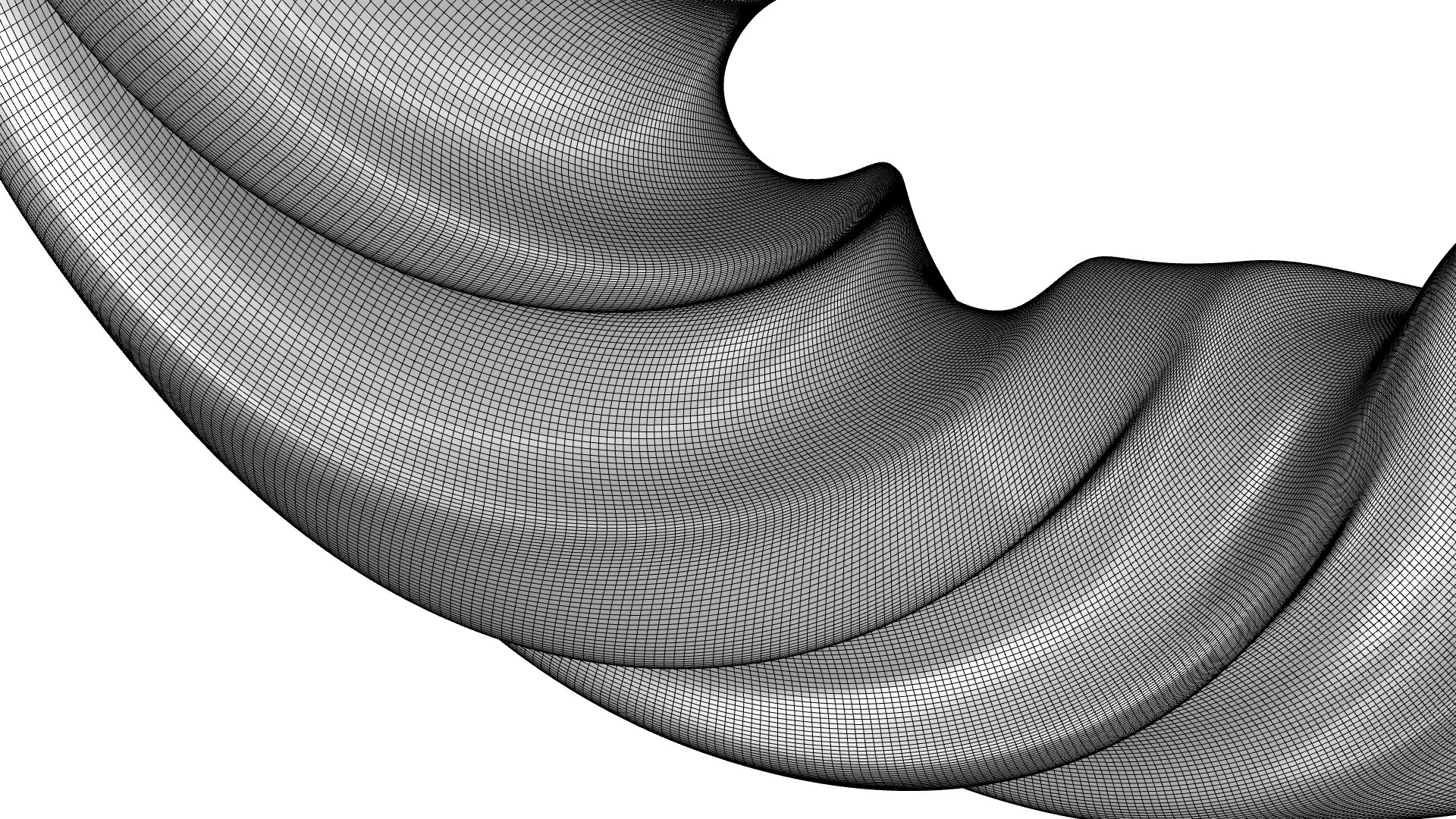 3D Twisted Twister Torus 02 - TurboSquid 2231278
