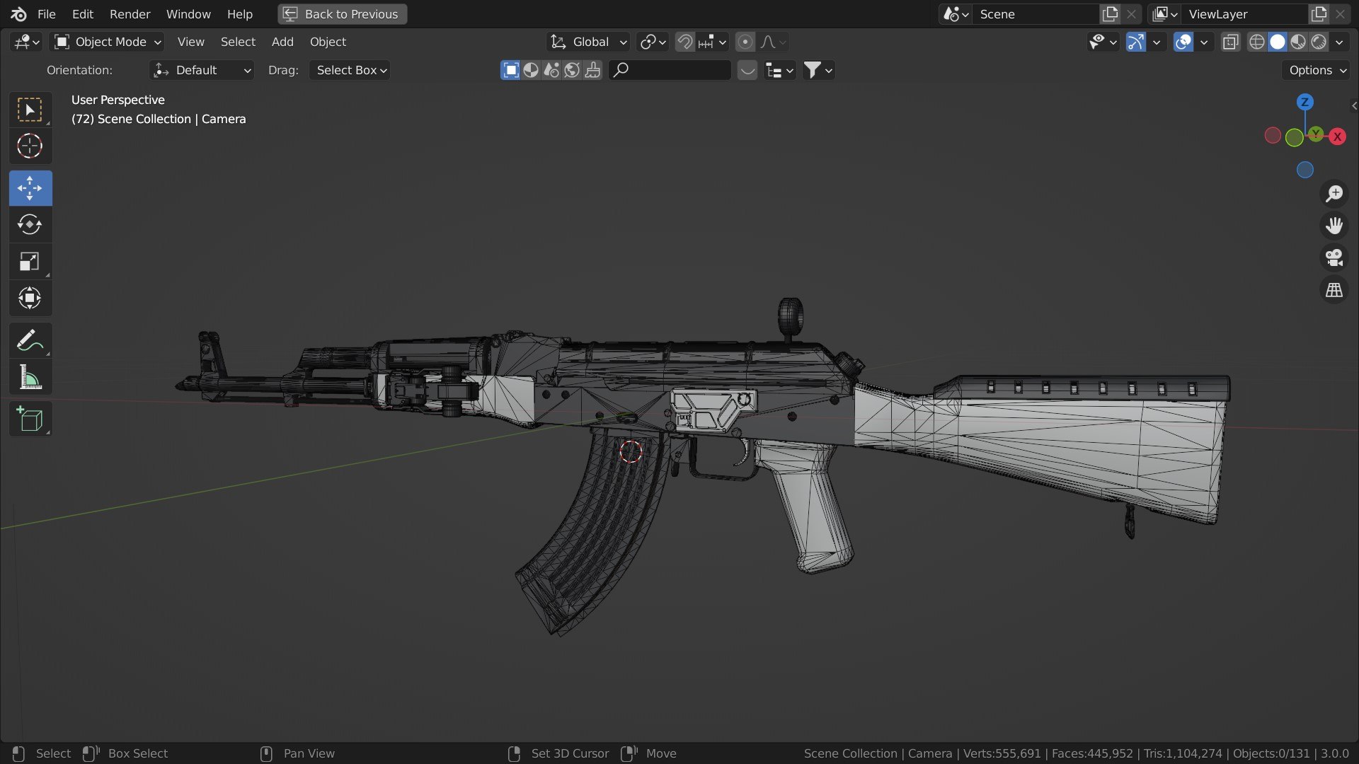 Super Pack 5 Guns 3D Model - TurboSquid 1834032