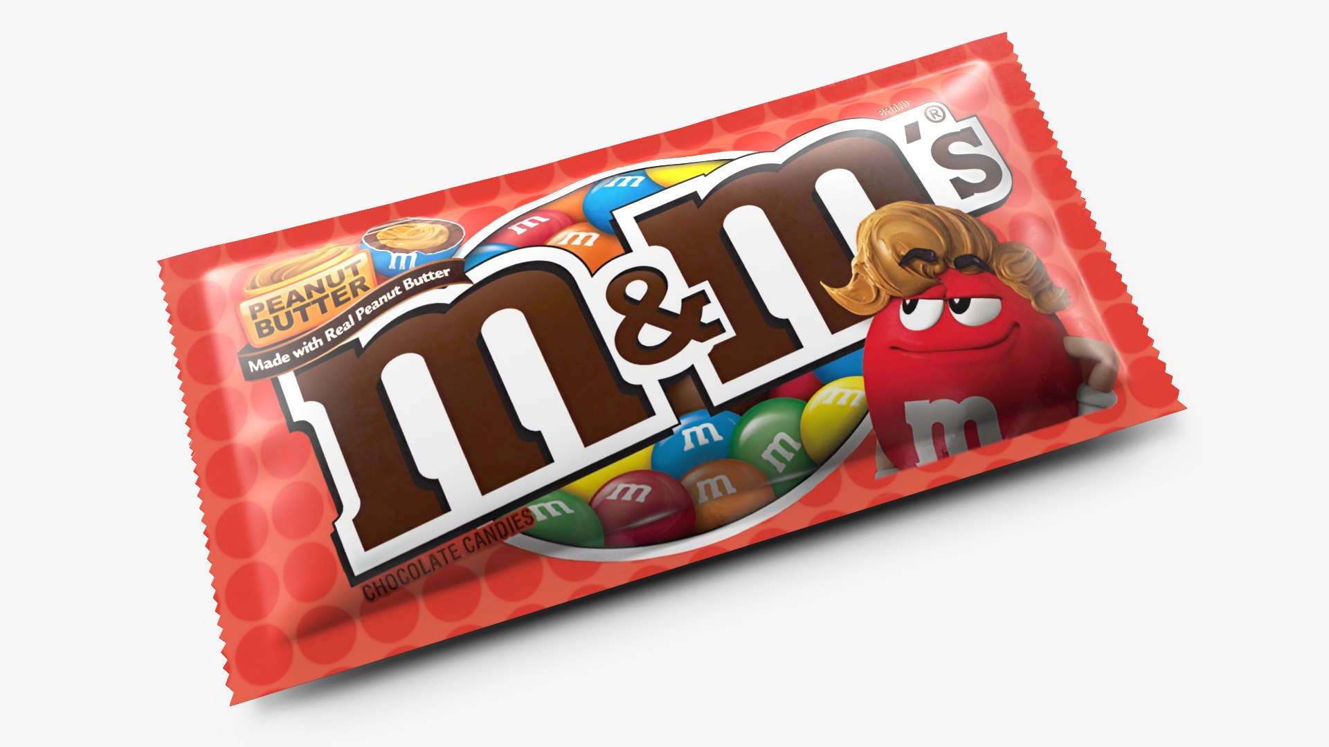 Candy Package M And Ms Red 3D - TurboSquid 2287240