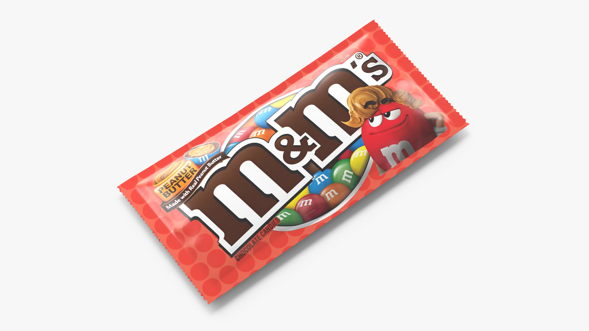 Candy Package M And Ms Red 3D - TurboSquid 2287240